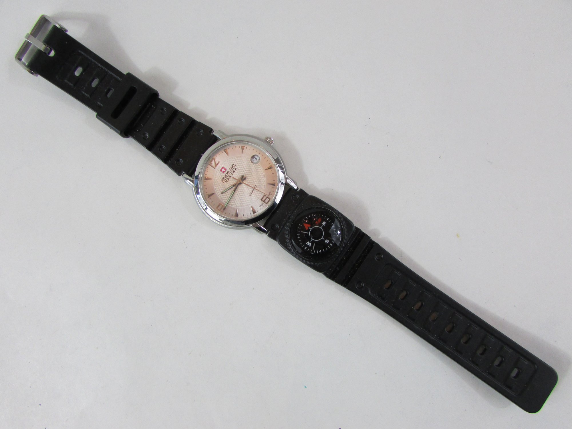 Vintage SWISS MILITARY Brand, Quartz Movement WRISTWATCH, HANOWA, Base ...