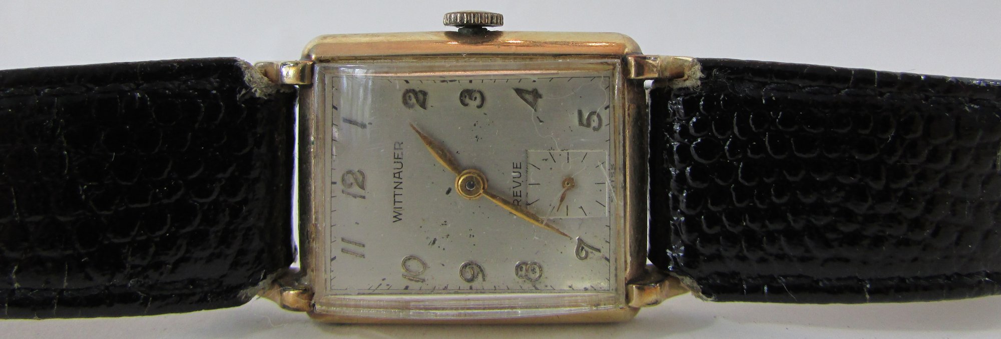Vintage WITTNAUER Brand, Hand Wind WRISTWATCH, REVUE Model, Gold Filled ...