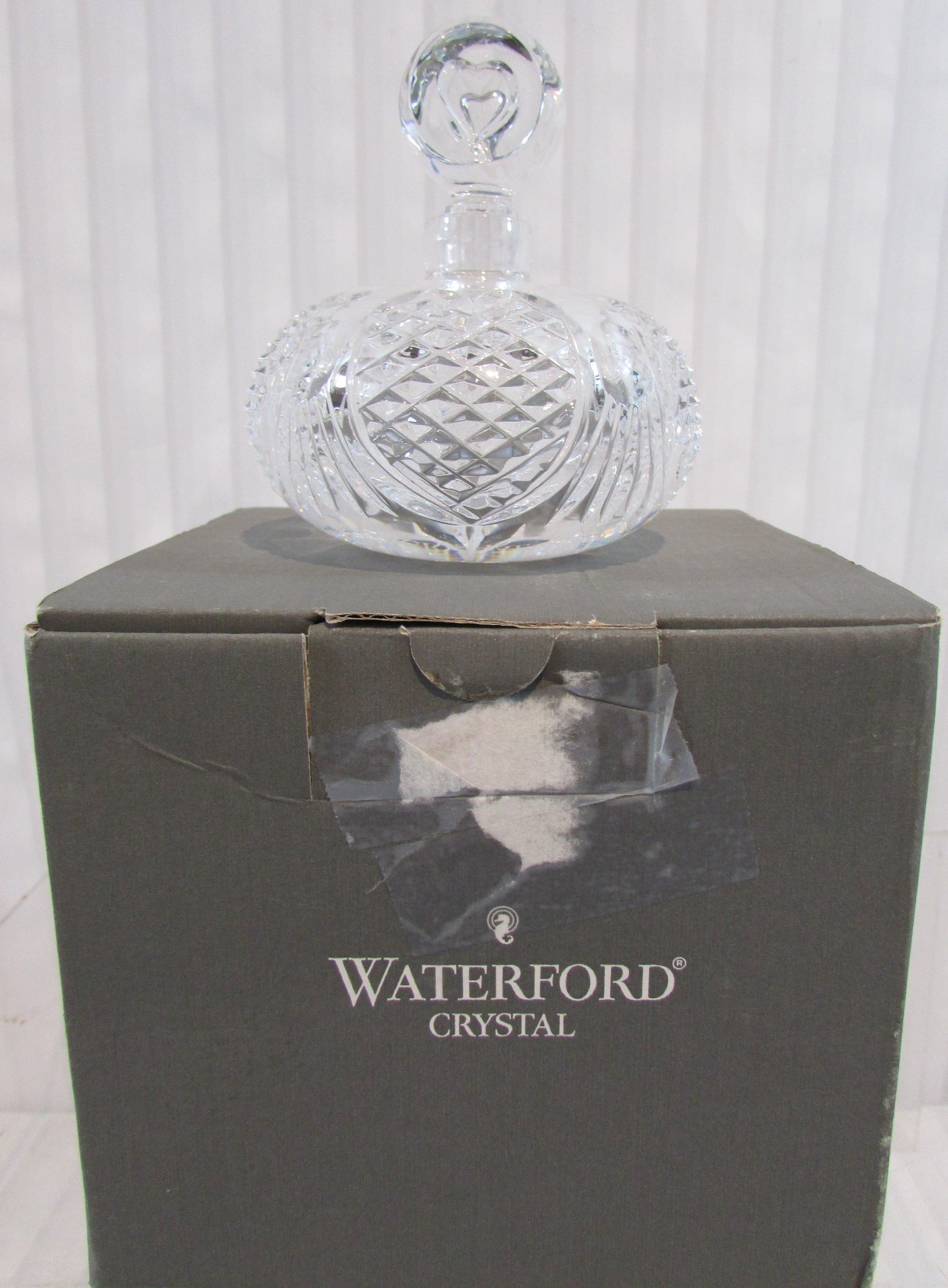 Vintage WATERFORD Brand, PERFUME BOTTLE With STOPPER, WEDDING HEIRLOOM ...