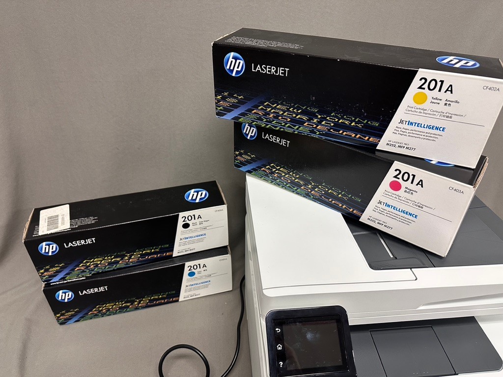 HP Color Laser Jet Pro MFP M277dw Printer #4538 | Auctionninja.com