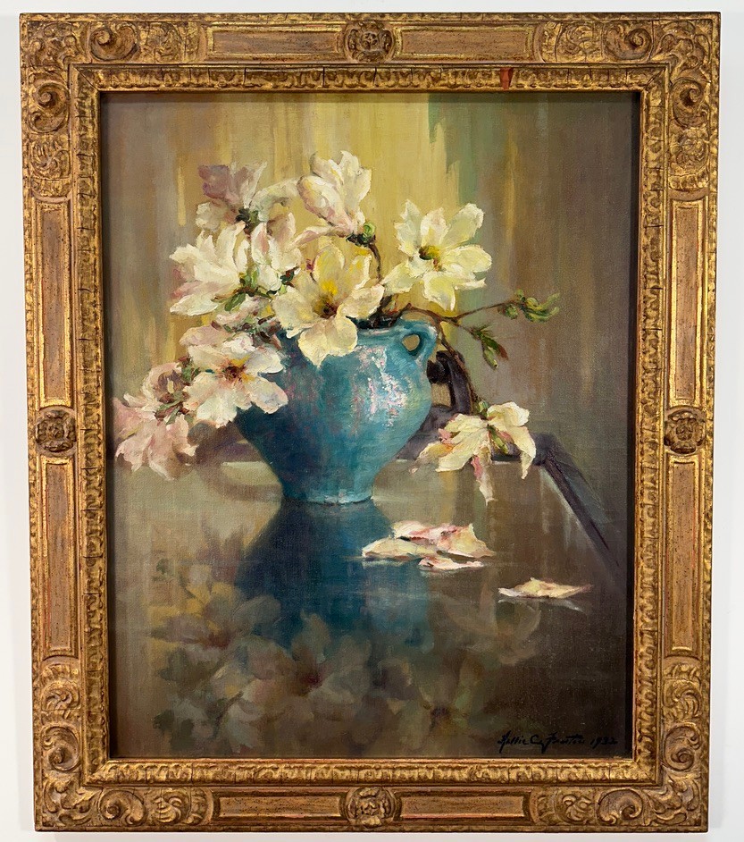 Hallie Champlin Fenton (American, 1872-1935) Oil On Canvas,Still Life ...