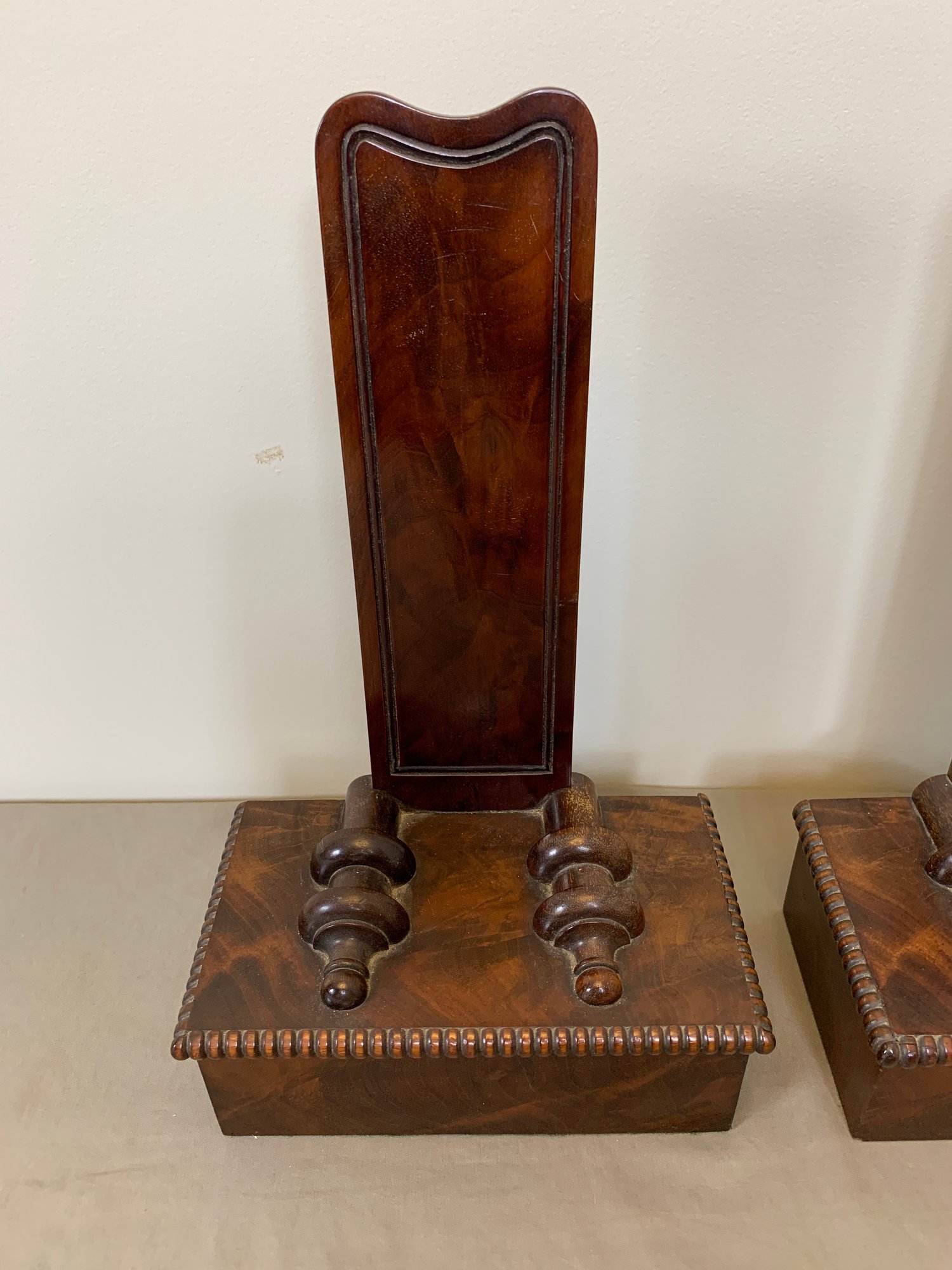 Pair Of George IV Mahogany Plate/Salver Stands, Attributed To Gillows ...