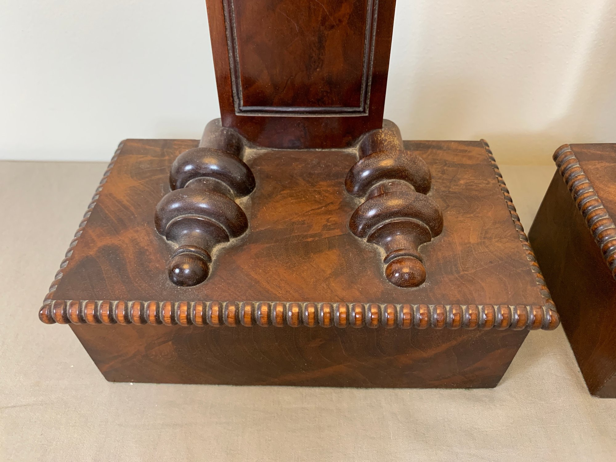 Pair Of George IV Mahogany Plate/Salver Stands, Attributed To Gillows ...