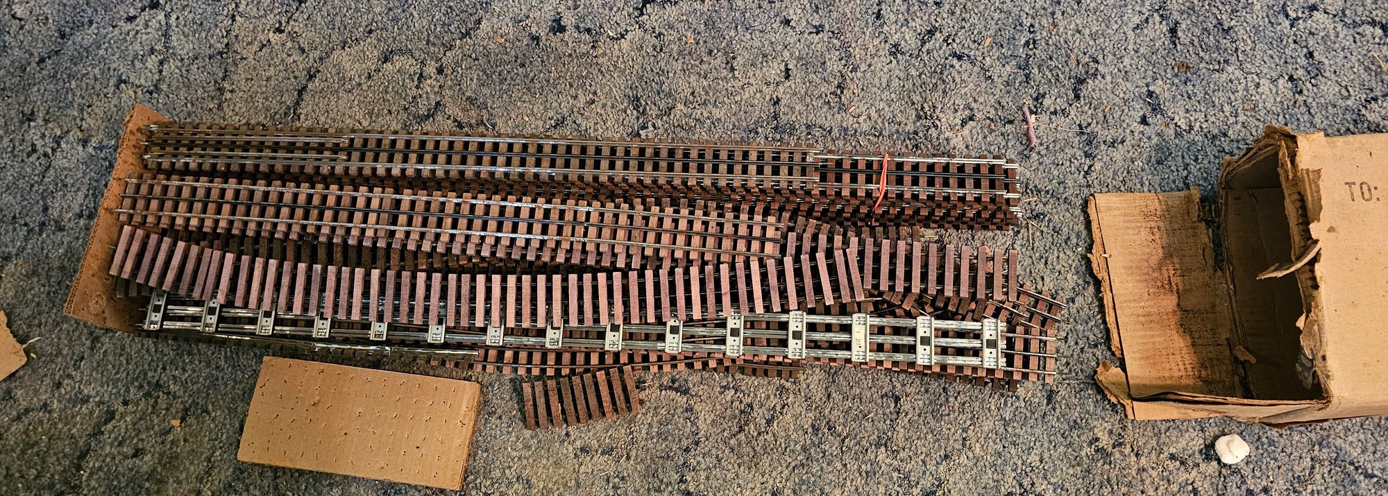 #316 - NOS Gar Graves Flexible O Gauge Track - Compatible With Lionel ...