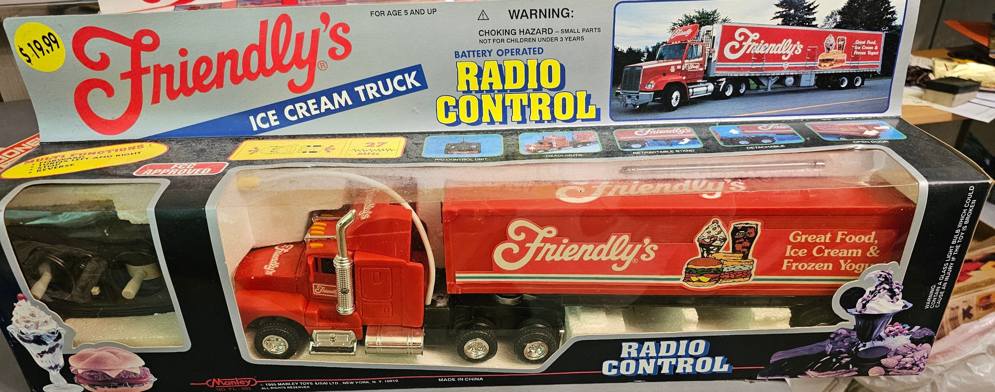 #343 - Friendly's Remote Controlled Ice Cream Truck #44314 ...