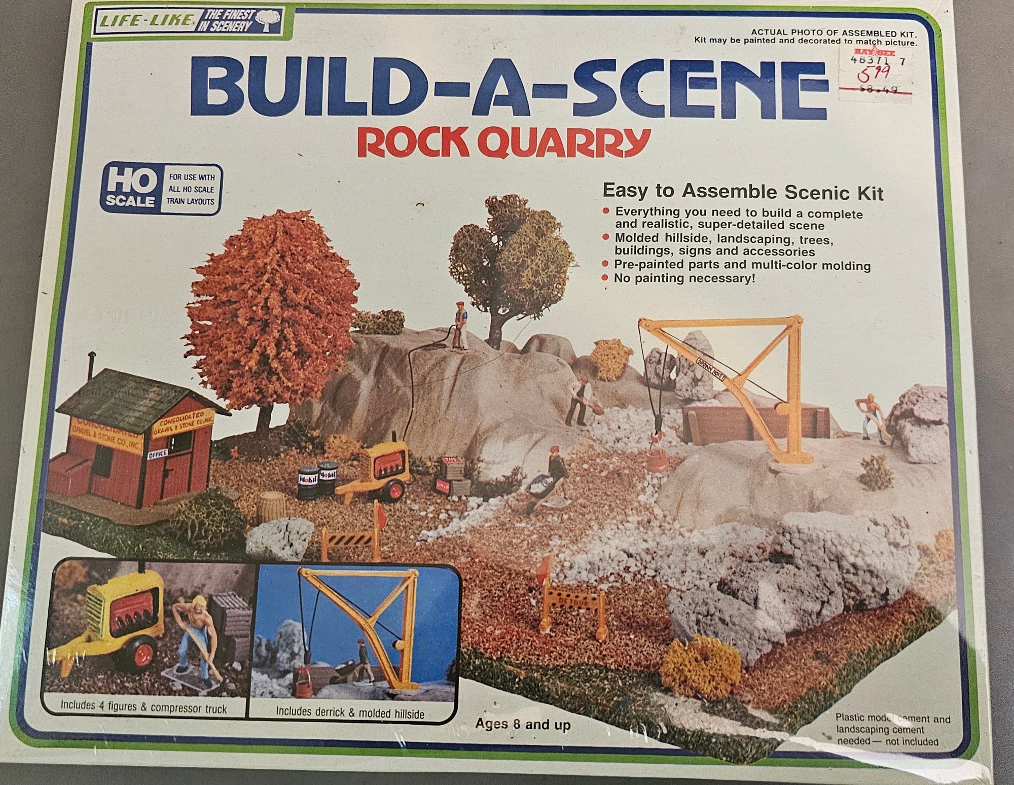 #734 - Life Like Rock Quarry #43876 | Auctionninja.com