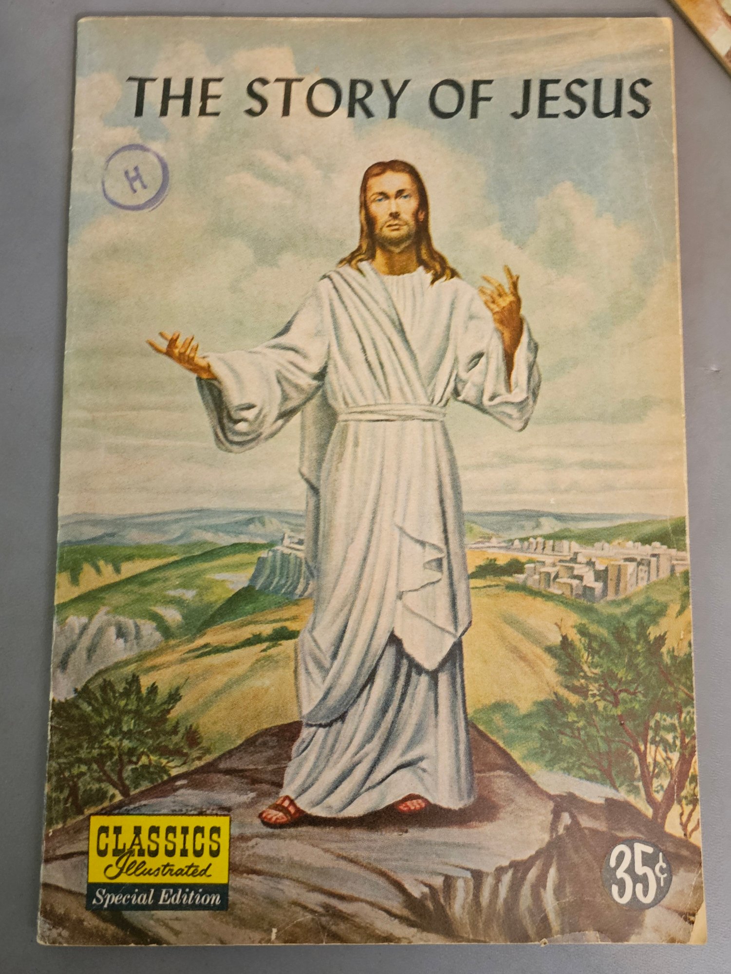 #1165 - 1956 The Story Of Jesus Comic - Classics Illustrated #44055 ...