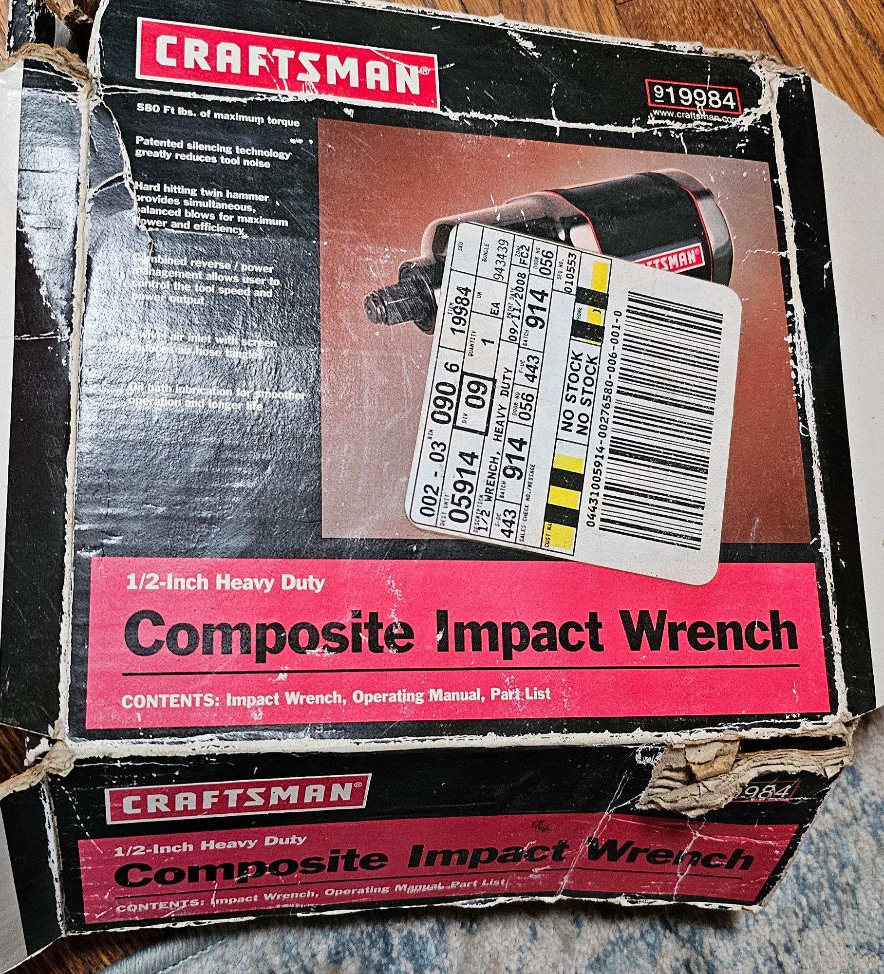 #238 - Craftsman Composite Impact Wrench #46403 | Auctionninja.com
