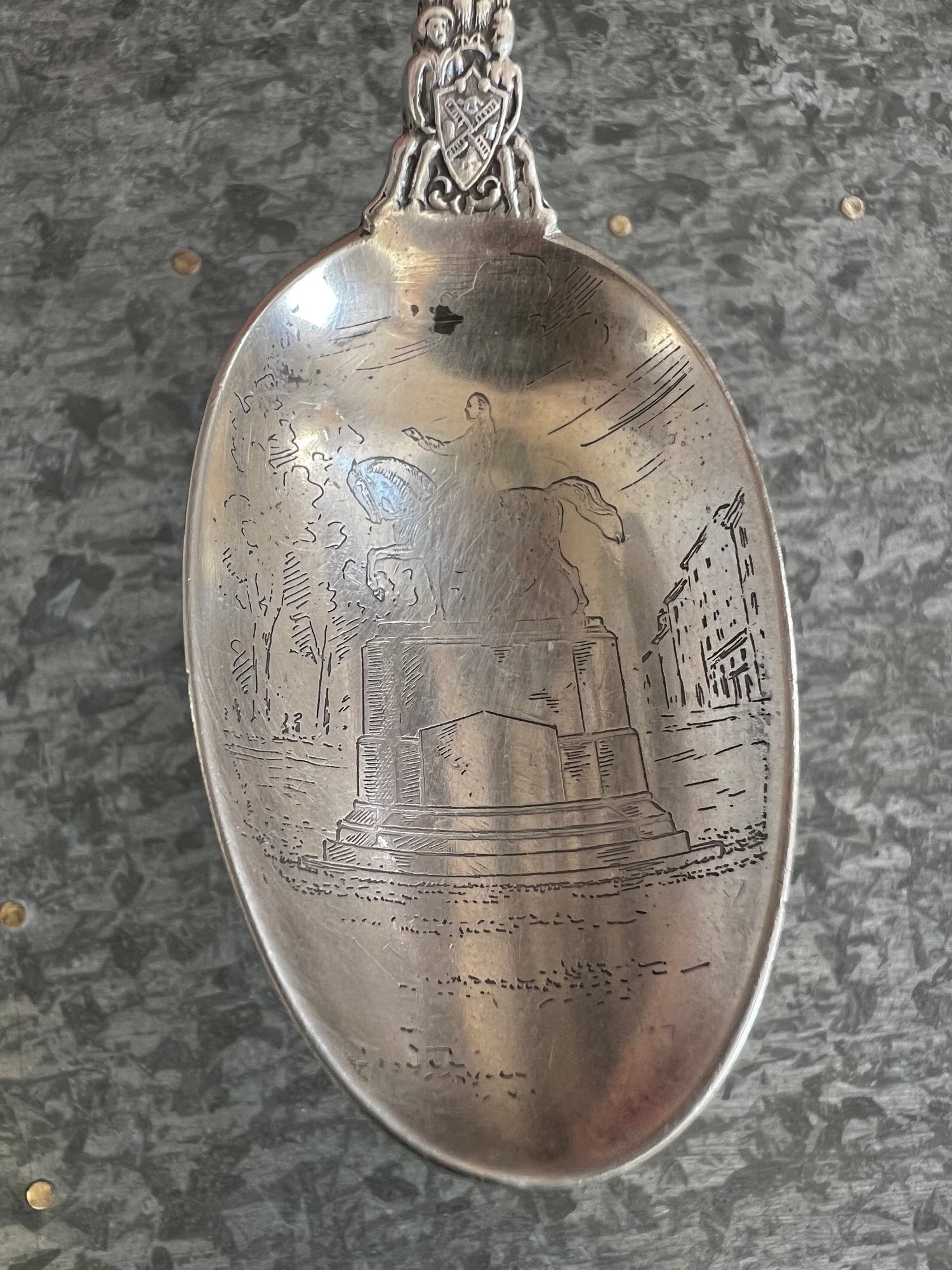 Tiffany & Co Antique Sterling Silver New York Souvenir Spoon From 1904 ...