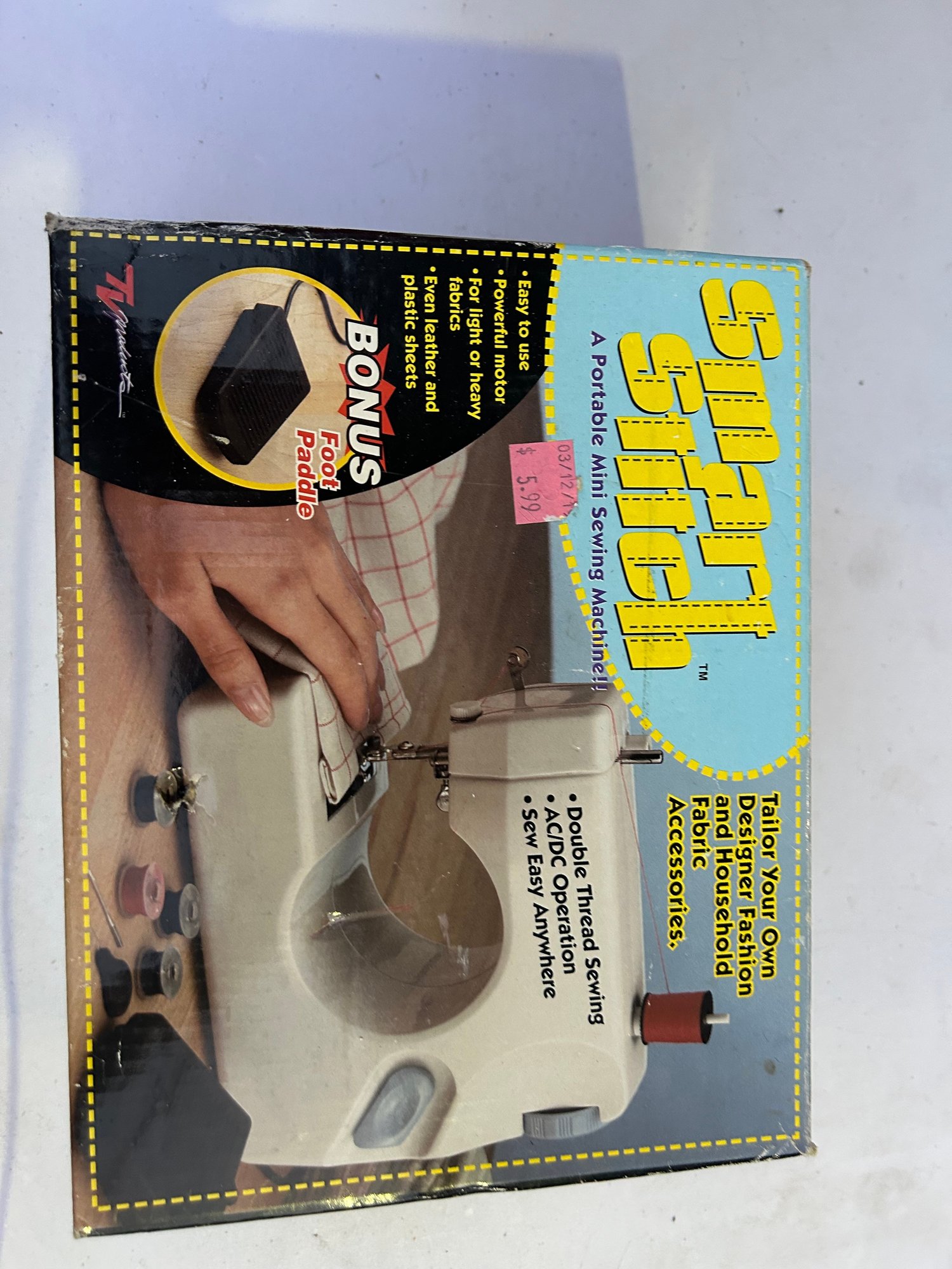 Smart Stitch - Portable Mini Sewing Machine #1090 | Auctionninja.com