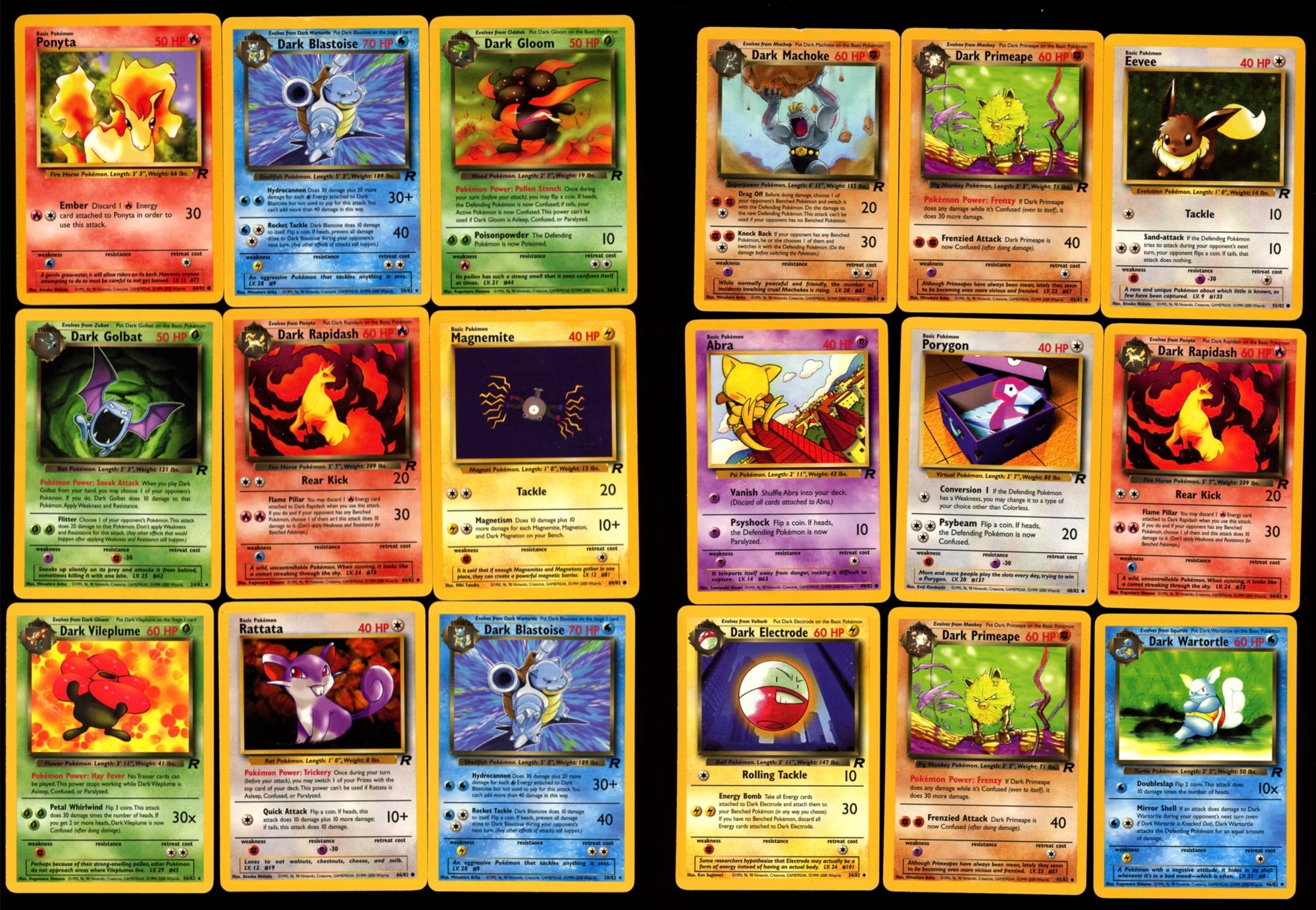 ORIGINAL POKEMON TEAM ROCKET LOT /82 #41309 | Auctionninja.com