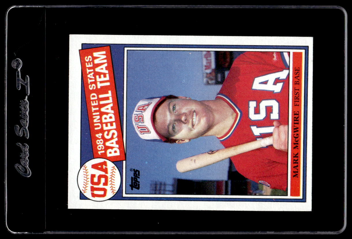MARK MCGUIRE ROOKIE BASEBALL CARD #66940 | Auctionninja.com