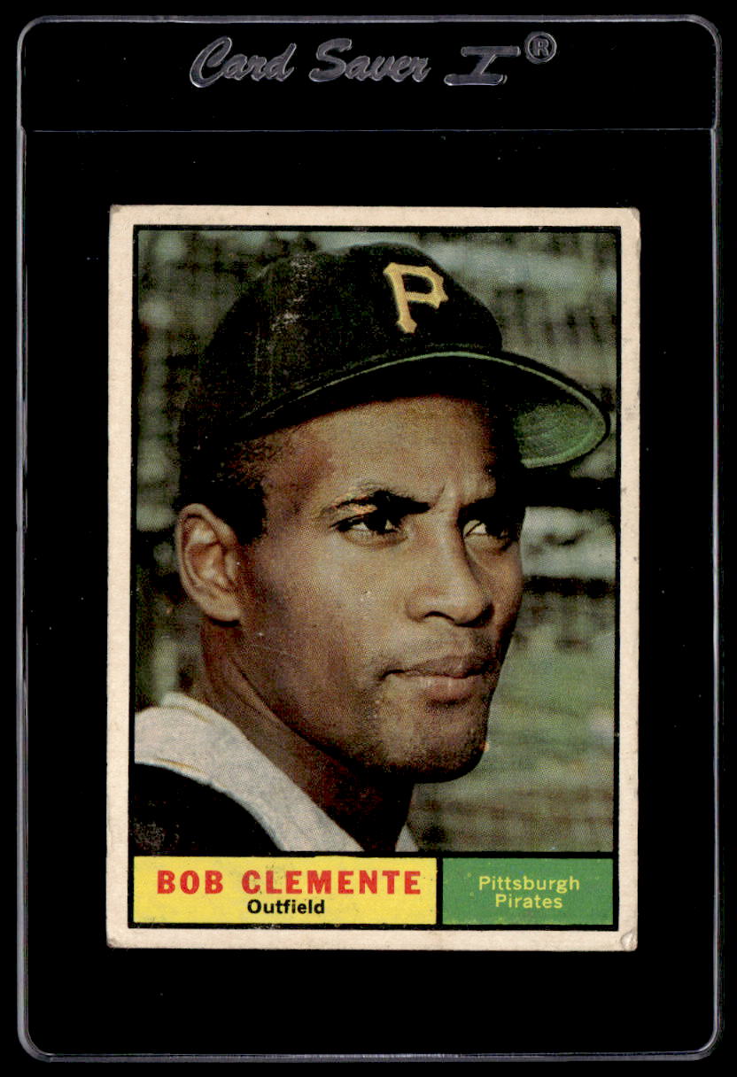 1961 Topps Bob Clemente Baseball Card #68066 | Auctionninja.com
