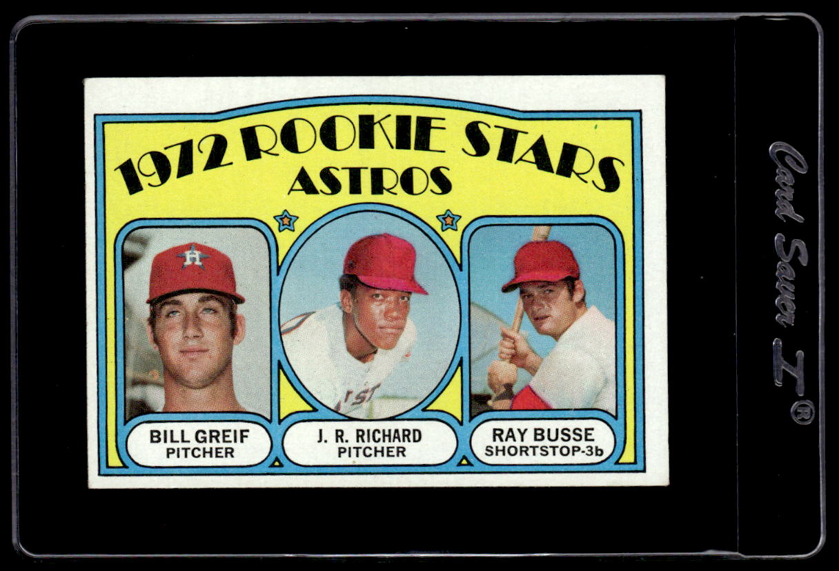 1972 Topps Greif Richard Busse Baseball Rookie Card #68315 ...