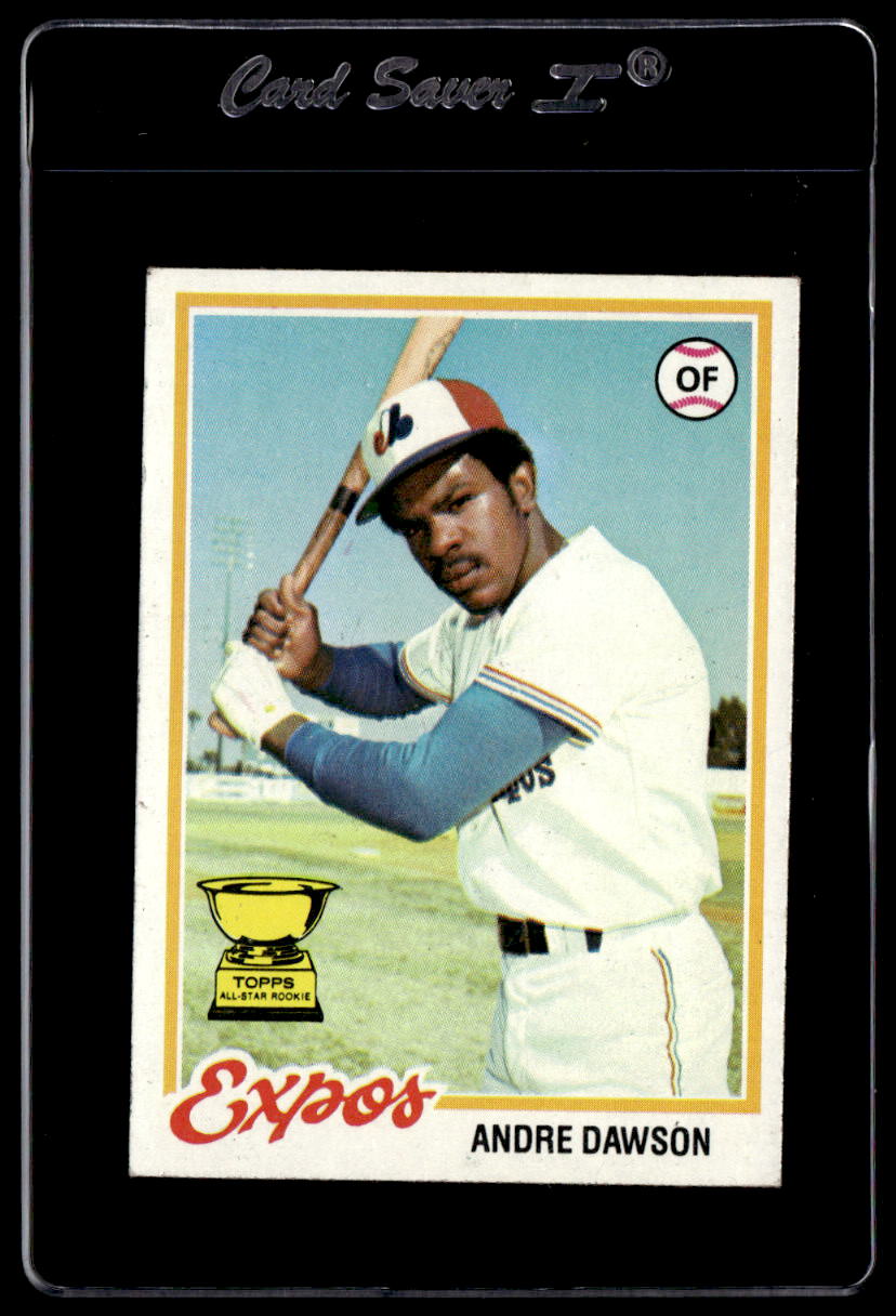 1978 Topps Andre Dawson Baseball Rookie Card #68642 | Auctionninja.com