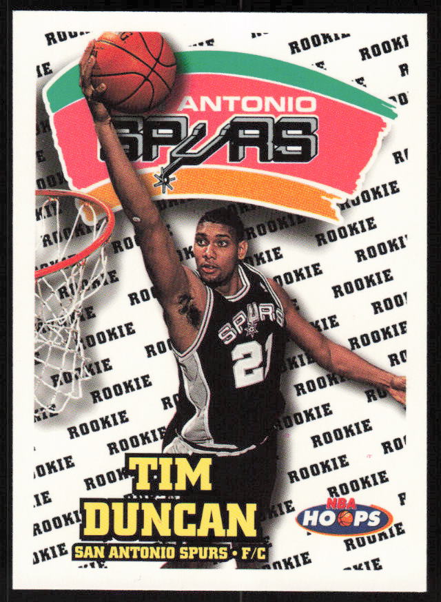 TIM DUNCAN ROOKIE CARD #48879 | Auctionninja.com