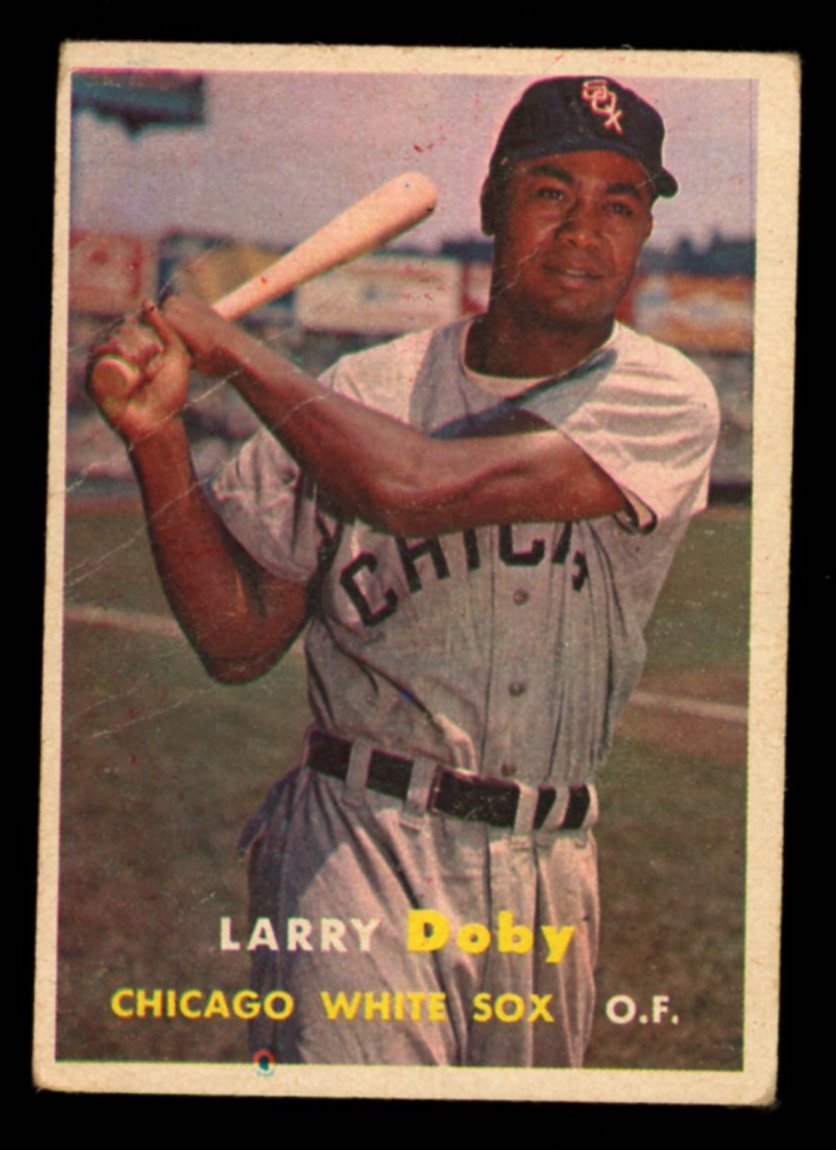 1957 TOPPS BASEBALL LARRY DOBY #41344 | Auctionninja.com