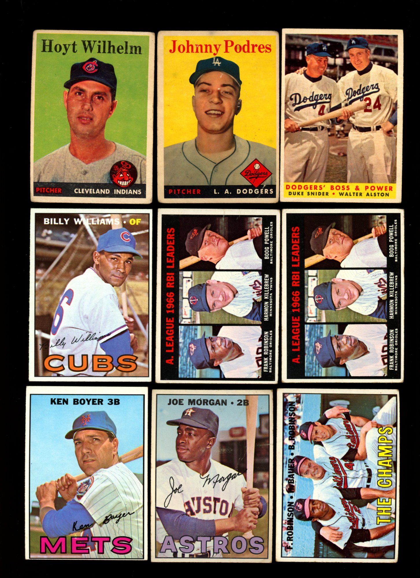 VINTAGE STAR BASEBALL CARD LOT #66348 | Auctionninja.com