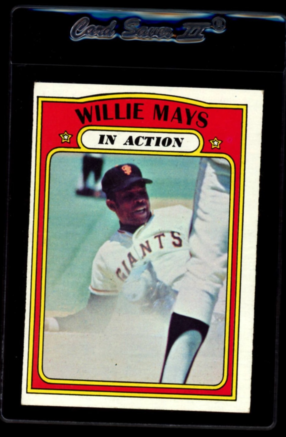 1972 Topps Willie Mays In Action Baseball Card #69336 | Auctionninja.com