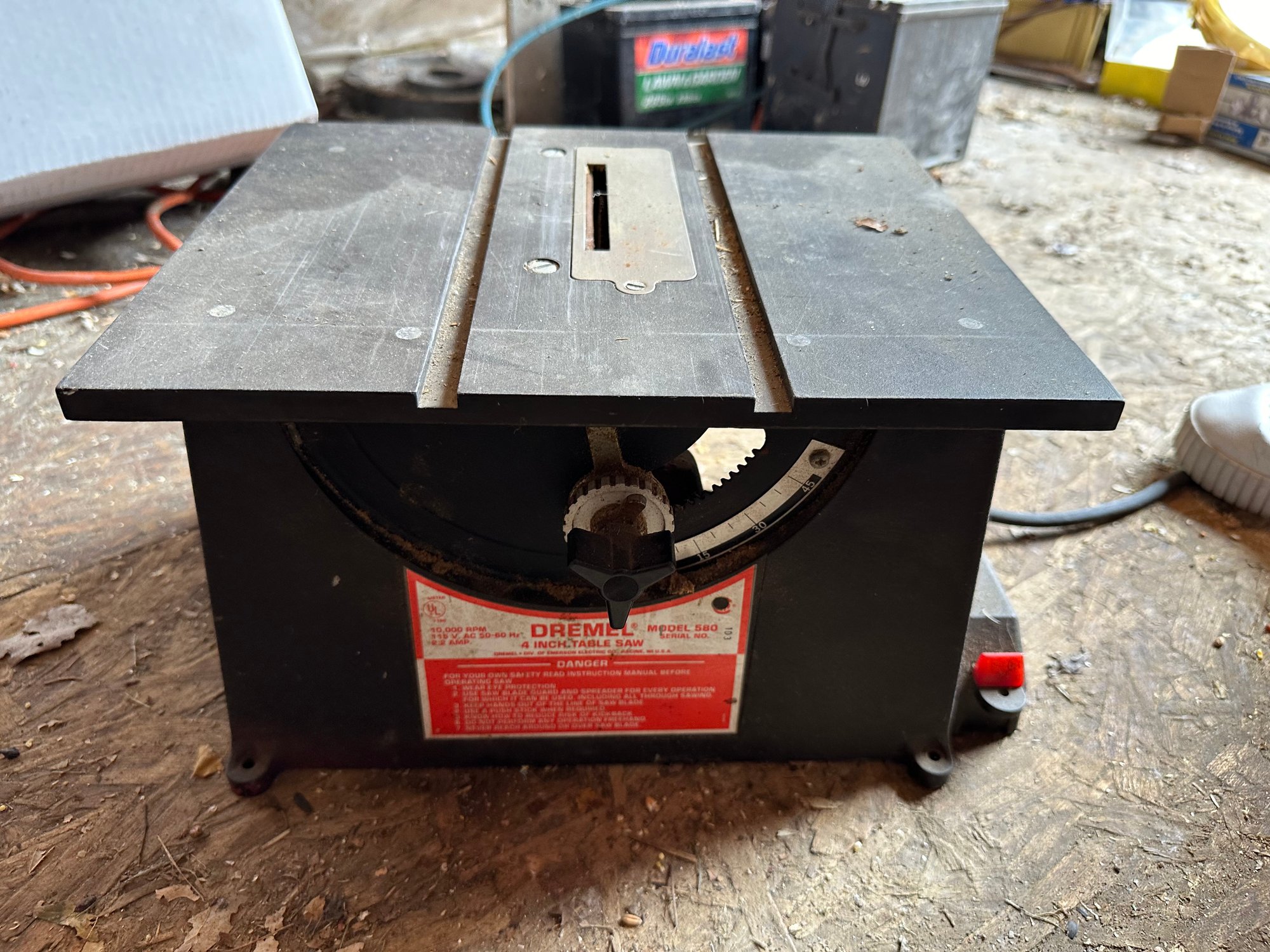 Dremel 4" Table Saw Tool #2560 | Auctionninja.com