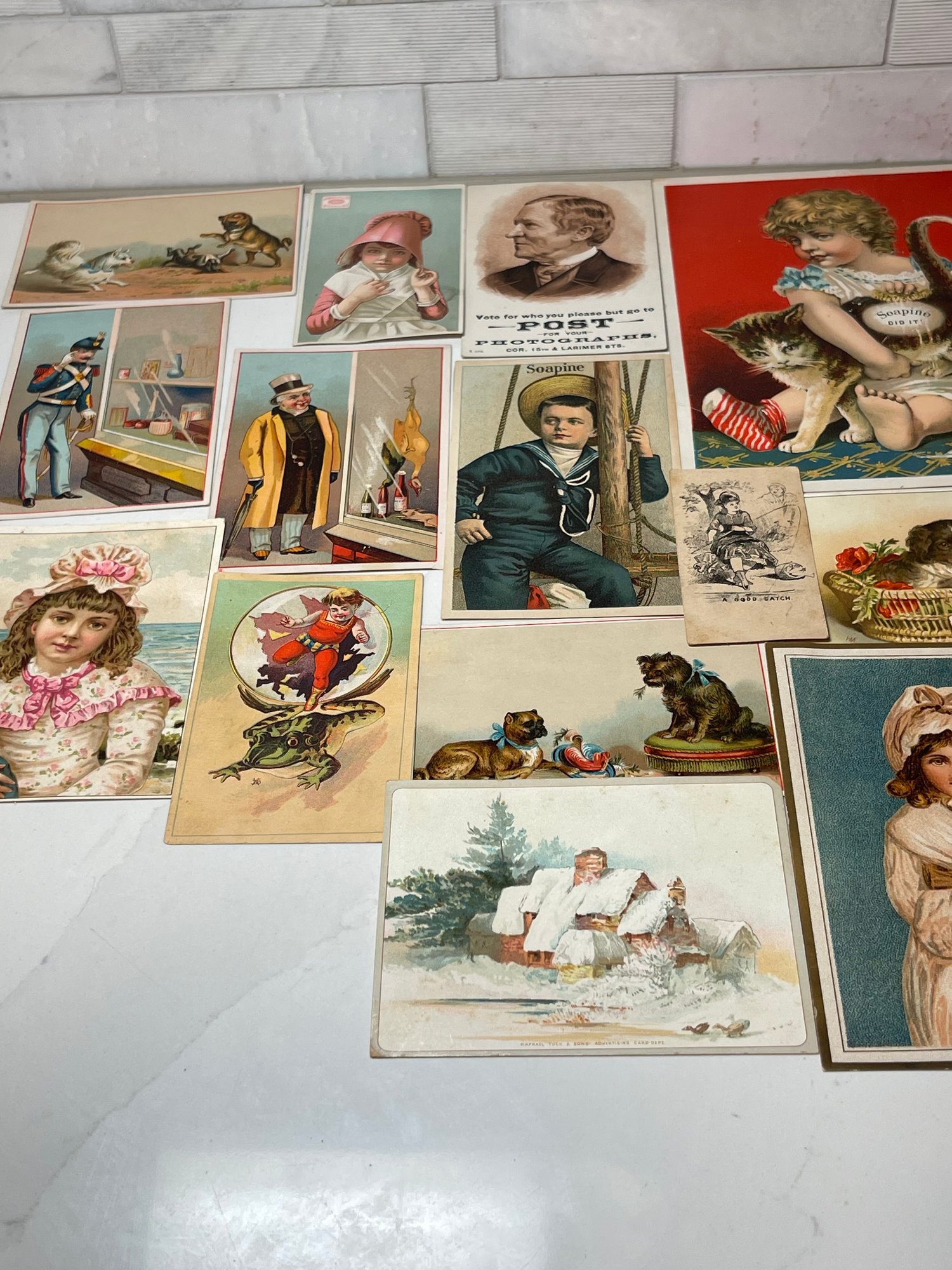 Vintage And Antique Advertising Cards. Amazing Grapics, Cartoons And ...