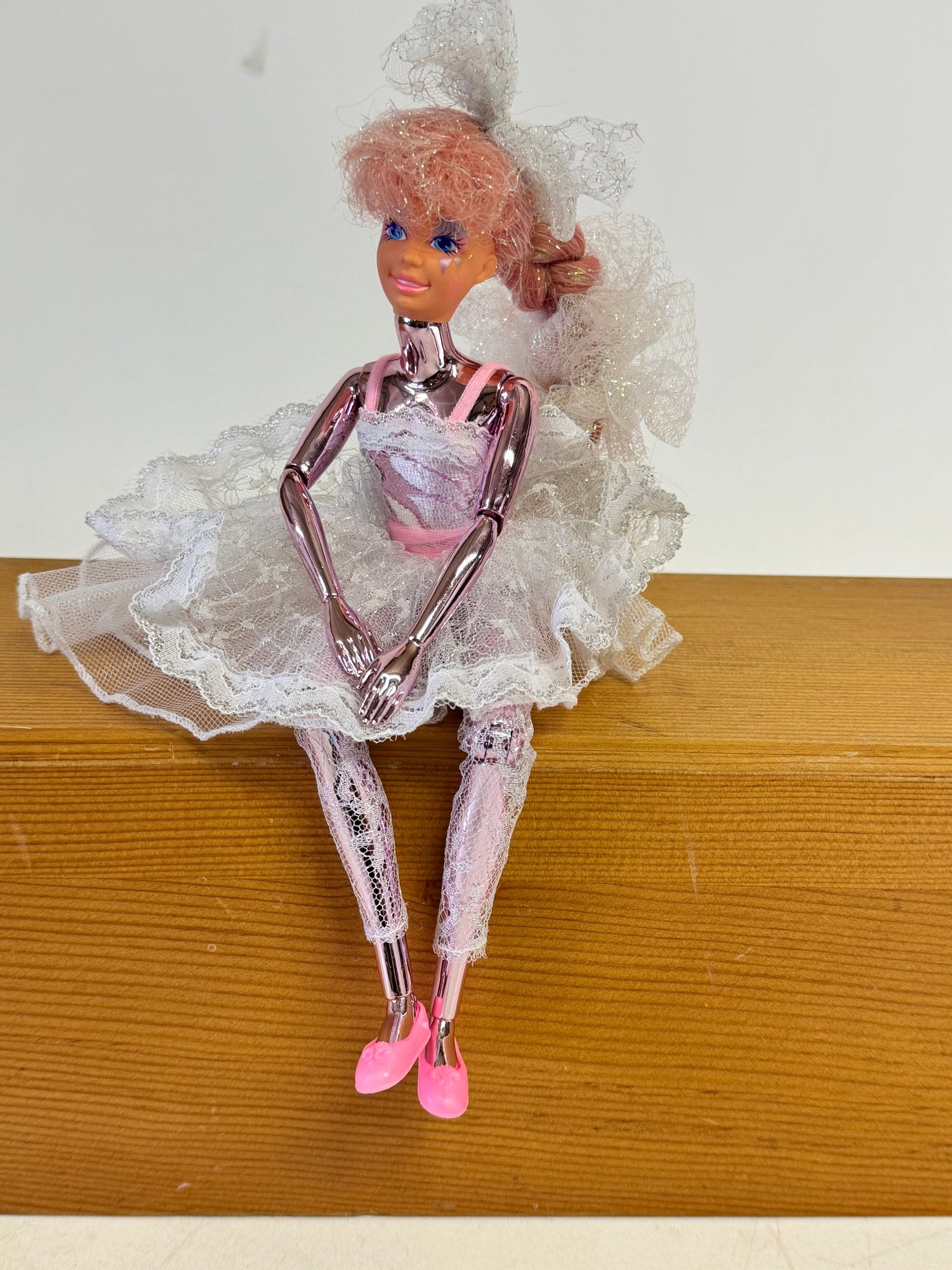 Mattel 1986 SPECTRA Doll Pink Metallic #15769 | Auctionninja.com