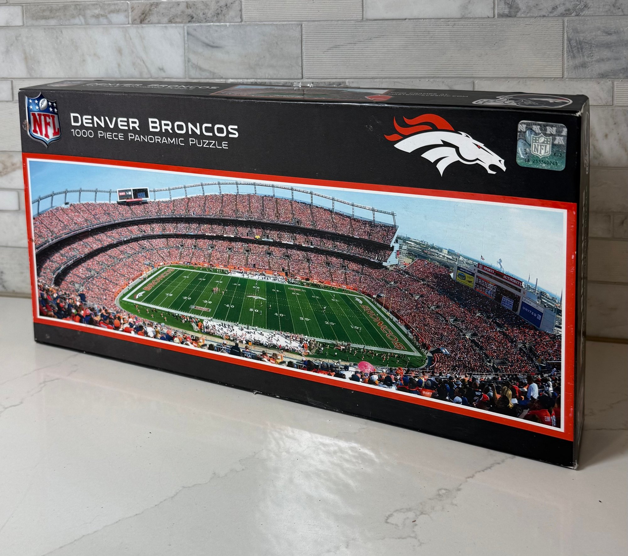 Vintage NFL Panoramic Denver Broncos Puzzle 1000 Piece #19107 ...