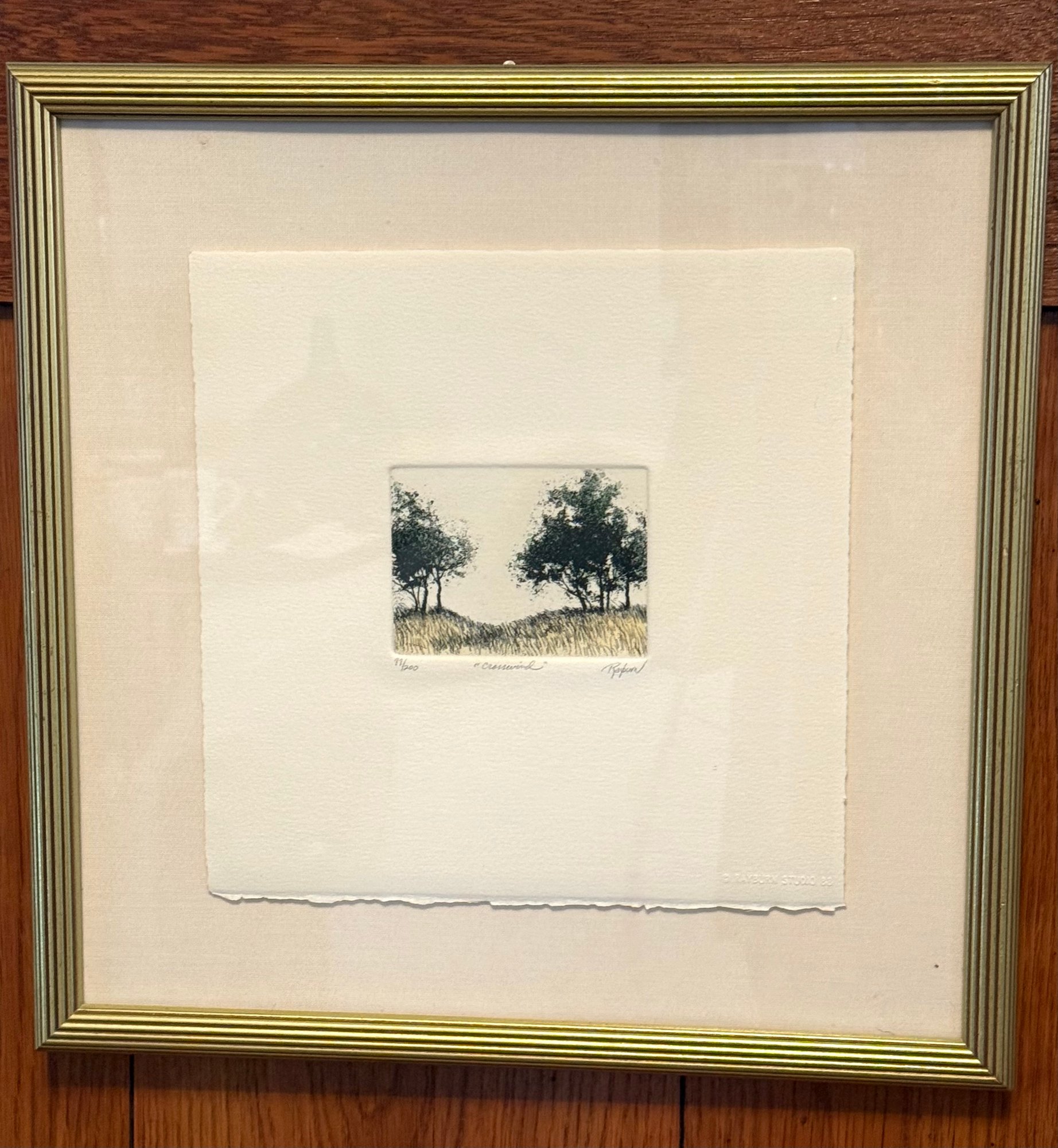 Fabulous Dale Rayburn Colored Etching, Numbered Titled And Signed ...