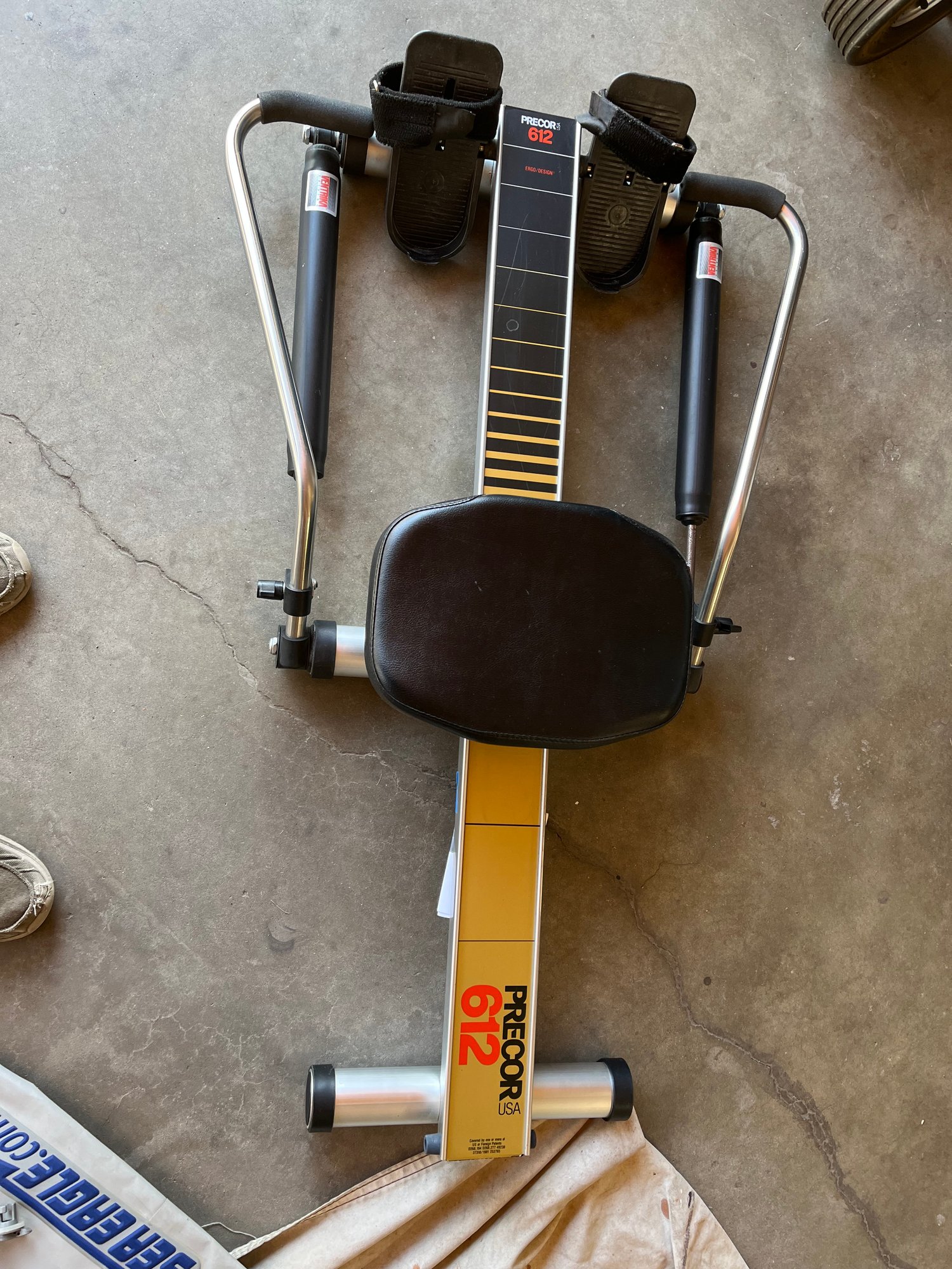 Precor 612 Rowing Machine #1178 | Auctionninja.com