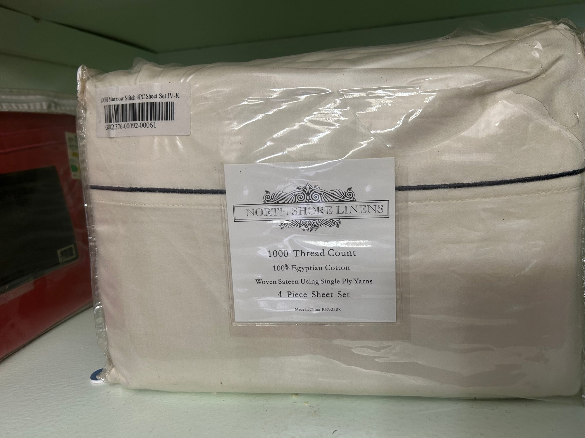 North Shore Linens King Set- Brand New #38459 | Auctionninja.com