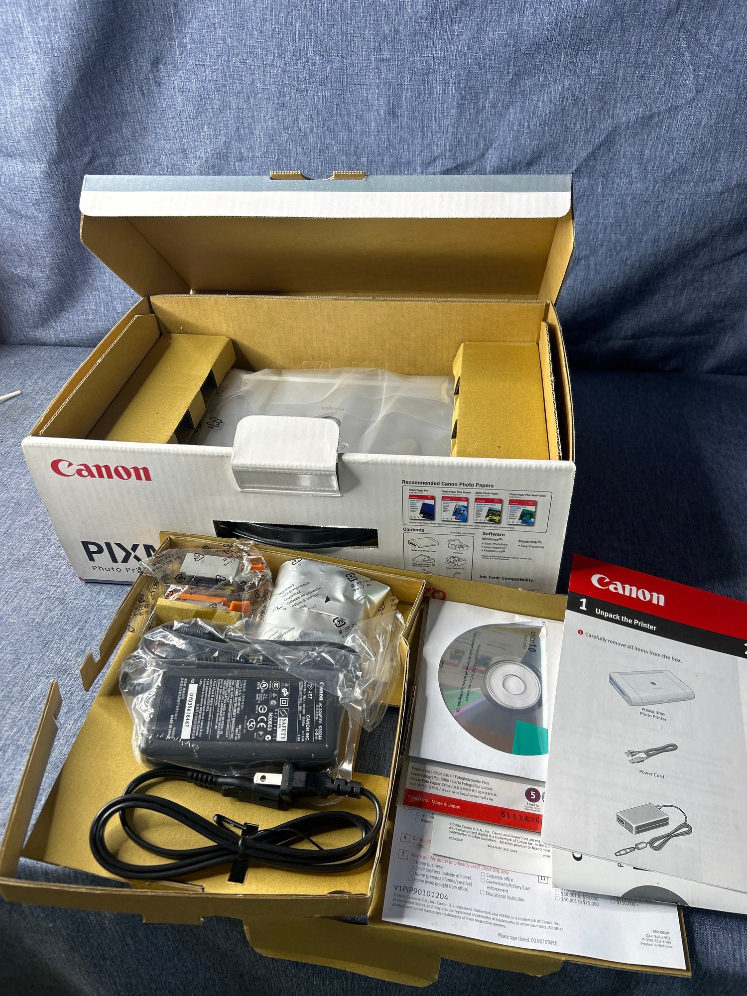Canon Pixma Ip 90 - Brand New In Box #33926 | Auctionninja.com