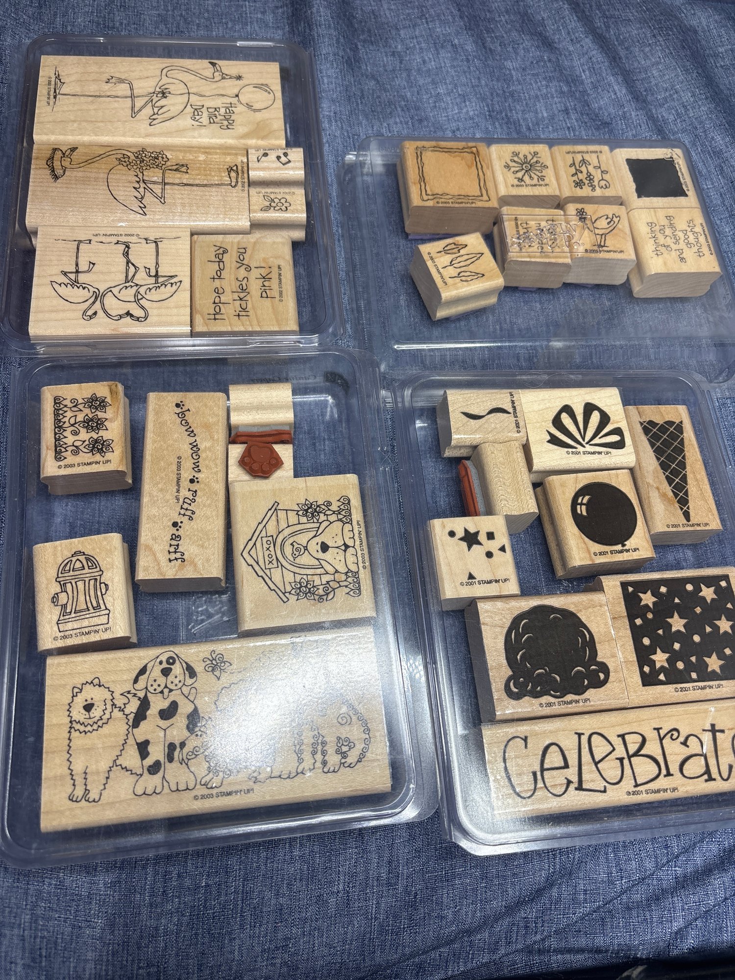 Bundle Of 4 Groups Of Stamps - Brand New #31476 | Auctionninja.com