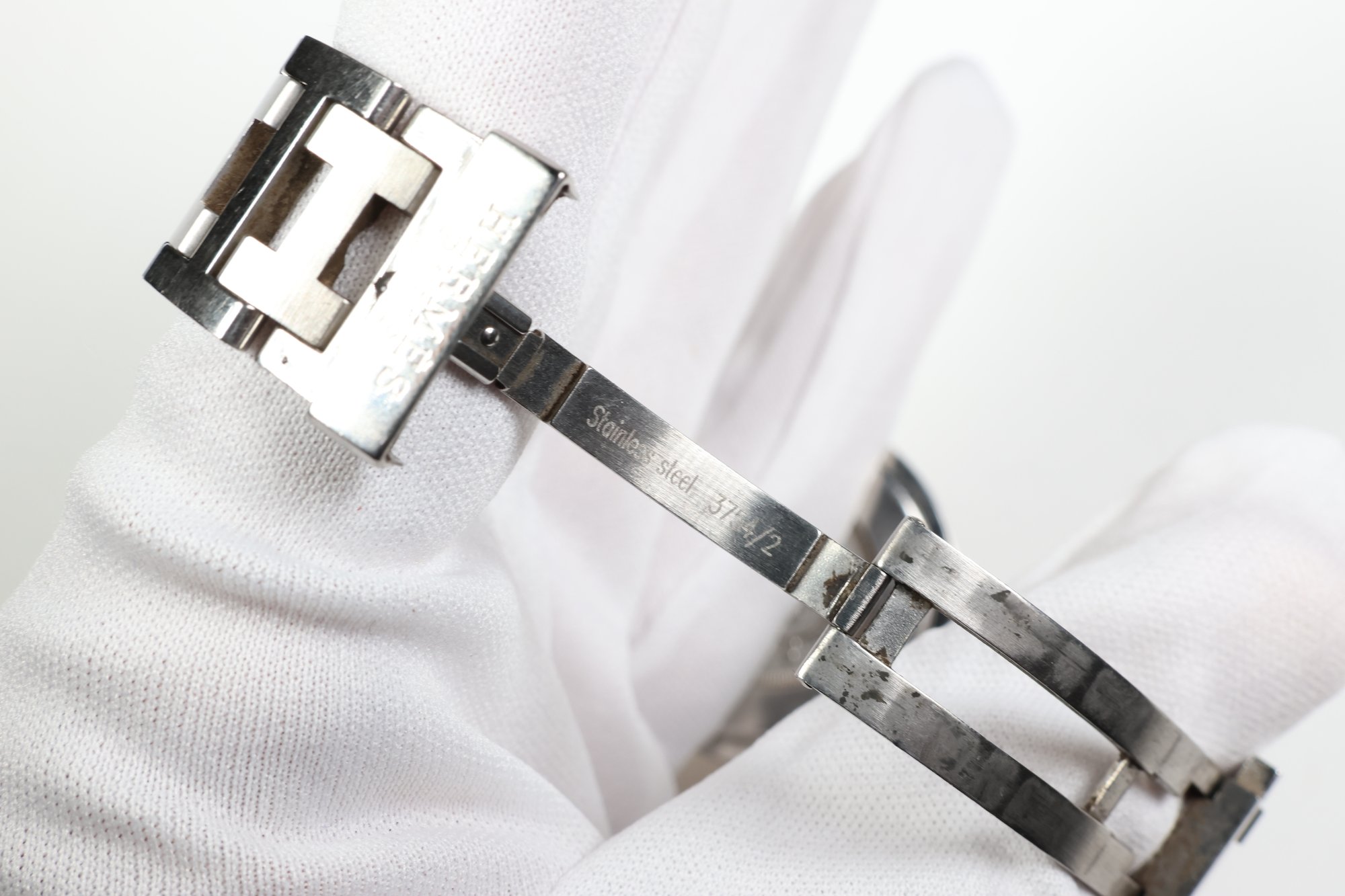 Hermes Mens Watch Wrist Watch Model Number: CL6.710 Clipper Bracelet ...