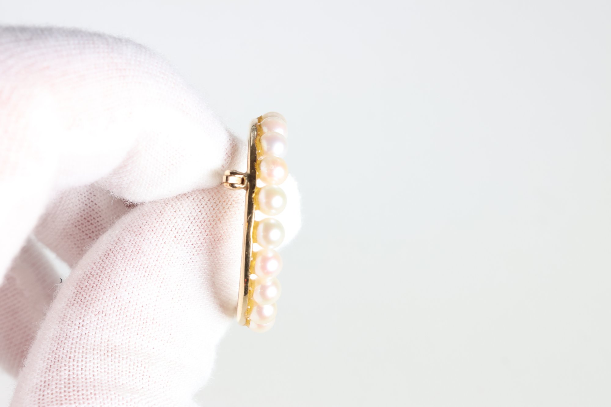 14k Gold Signed BAB (B.A. BALLOU & CO) Brooch #4458 | Auctionninja.com