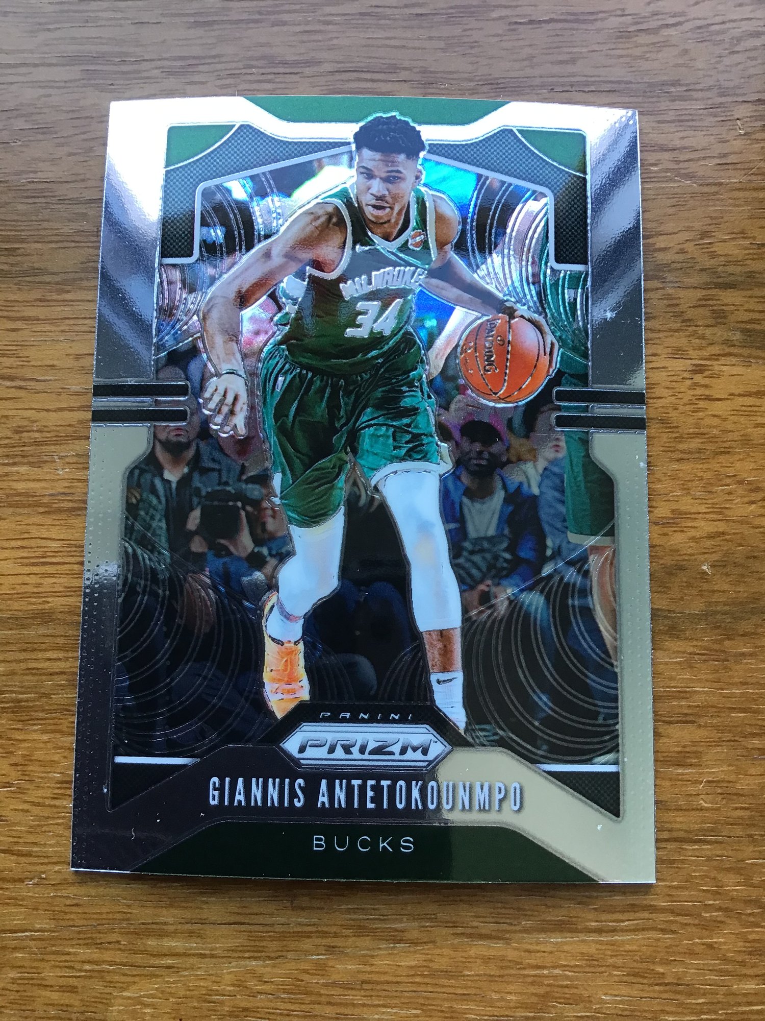 Panini Prizm GIANNIS ANTETOKOUNMPO Milwaukee Bucks Basketball Card ...