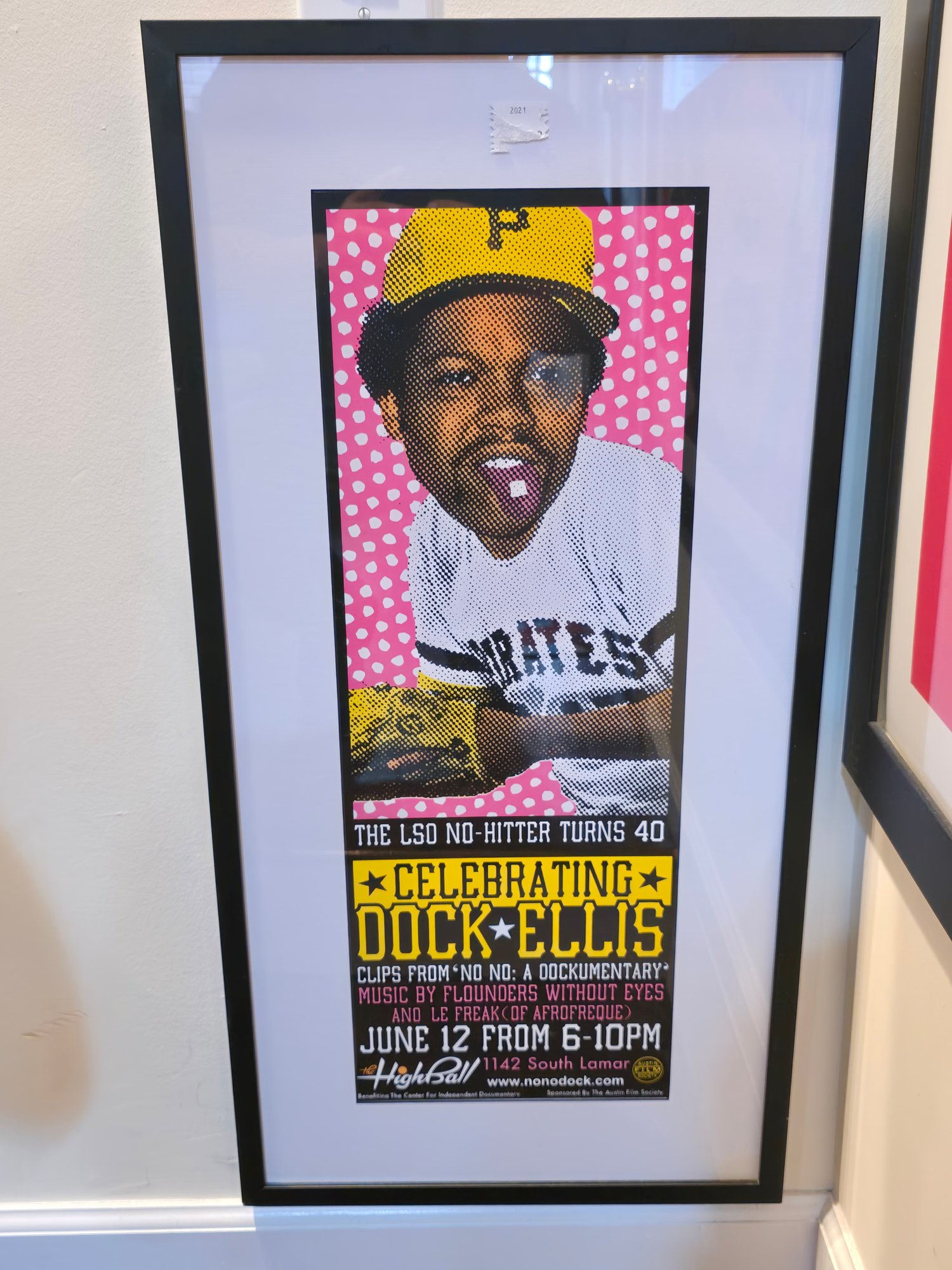 The Dock Ellis LSD No- Hitter Turns 40 Print (14x32 Inches) #61381 ...