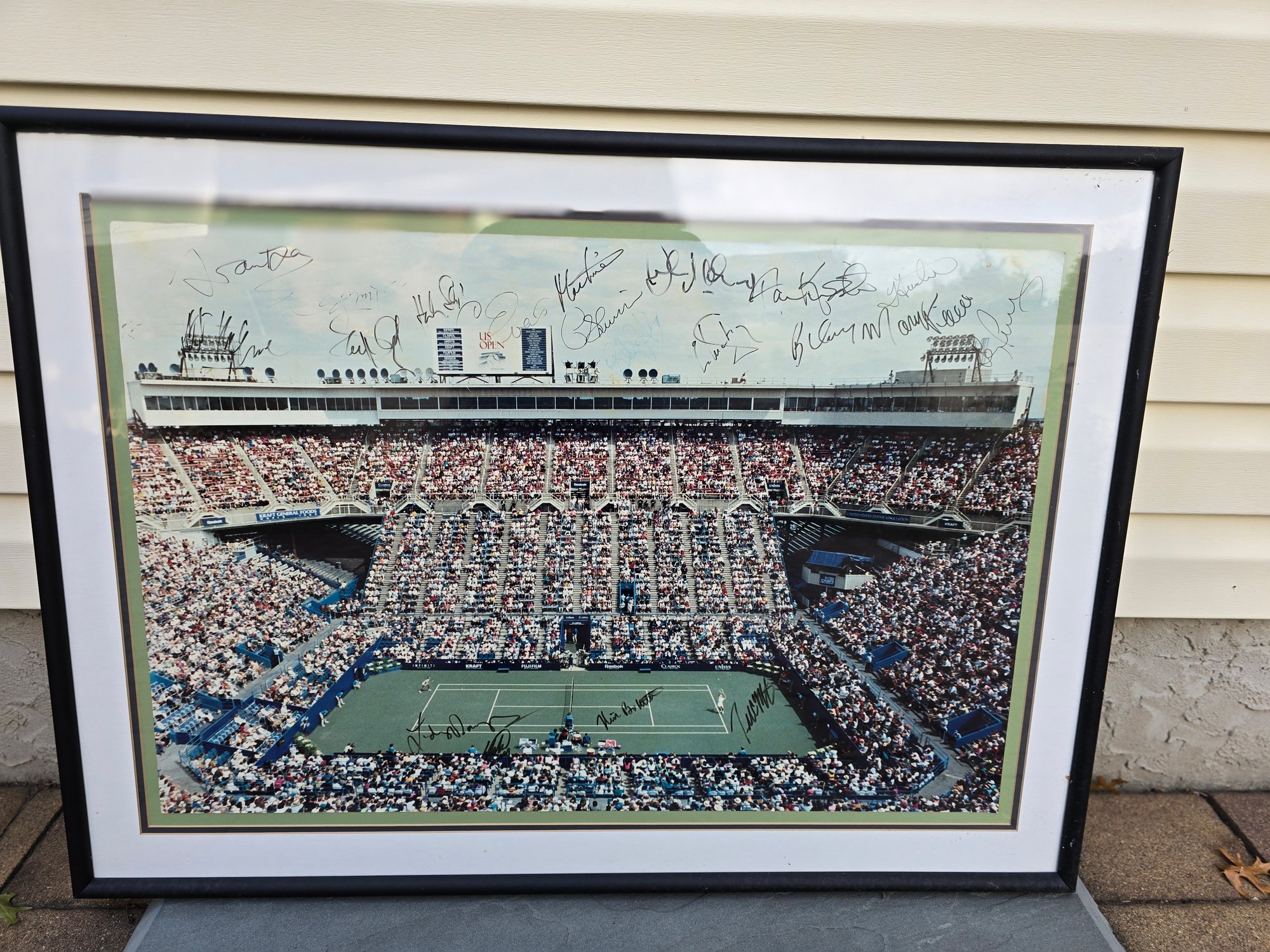 US Open Photo Print With Assorted Signatures (36x26 Inches) #61420 ...