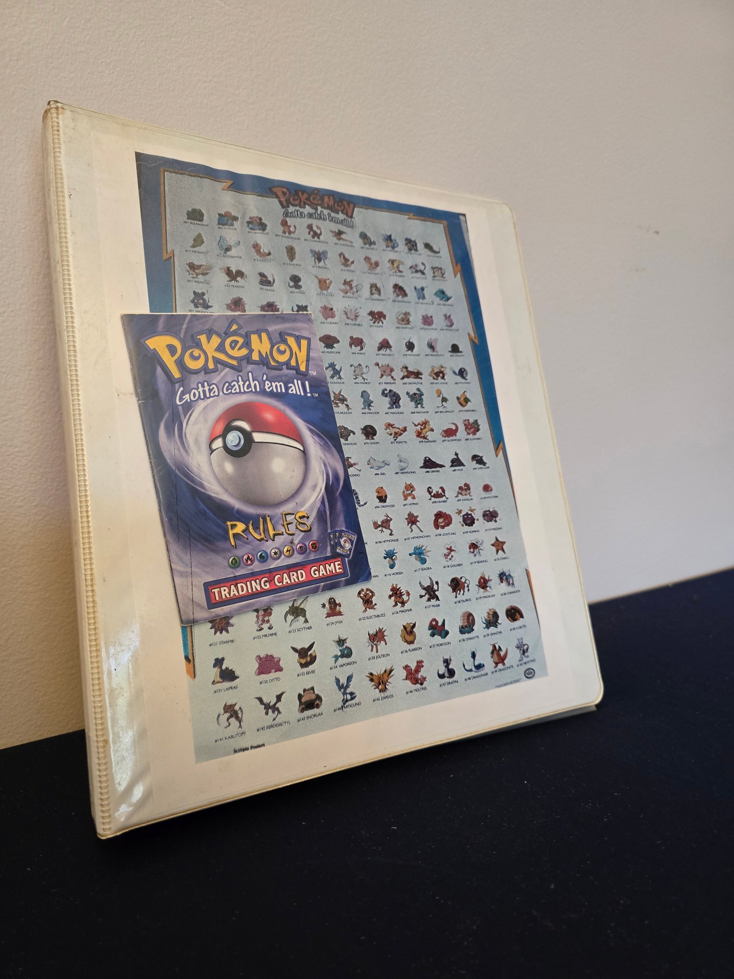 Binder Of Base Set 1999 Pokemon Cards, Including Base Set Charizard ...
