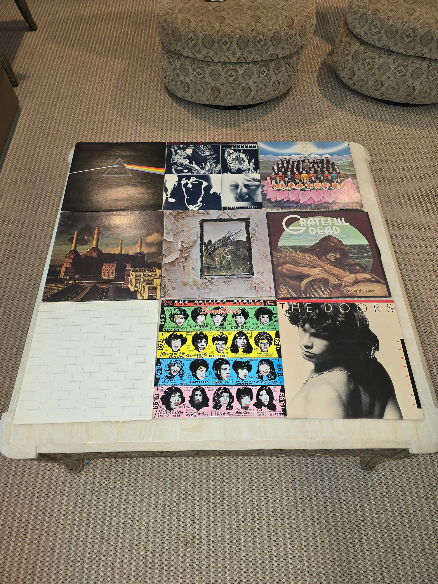 Lot Of 9 Records, R1, Including The Doors And Grateful Dead! #68331 ...