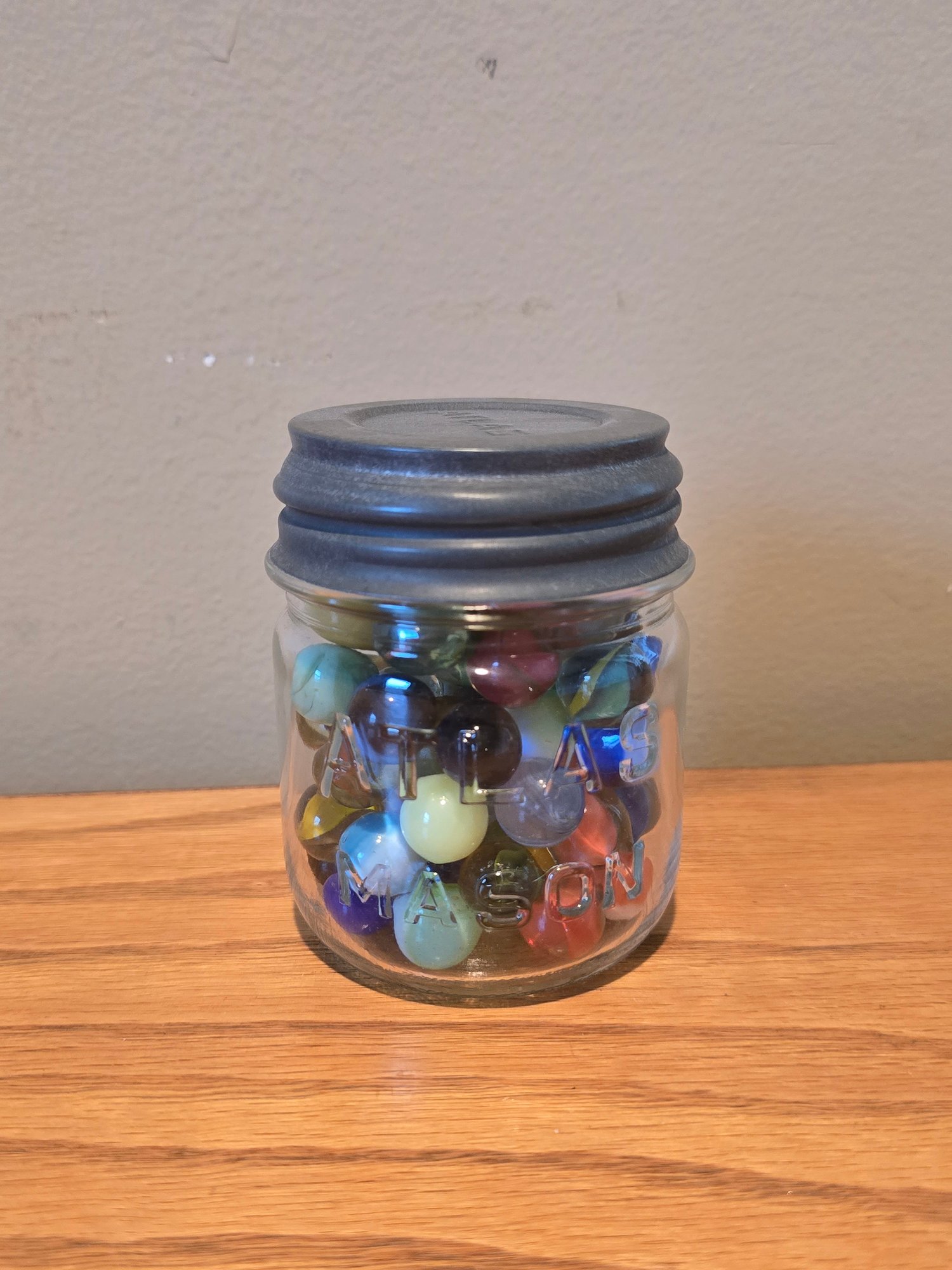 Small Jar Filled With Vintage Marbles #70198 | Auctionninja.com