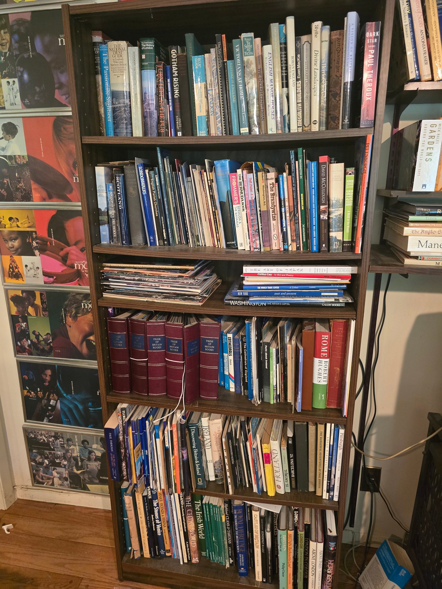 Large Lot Of Books Including Shelfs B1 Book Shelf Included #71091 ...