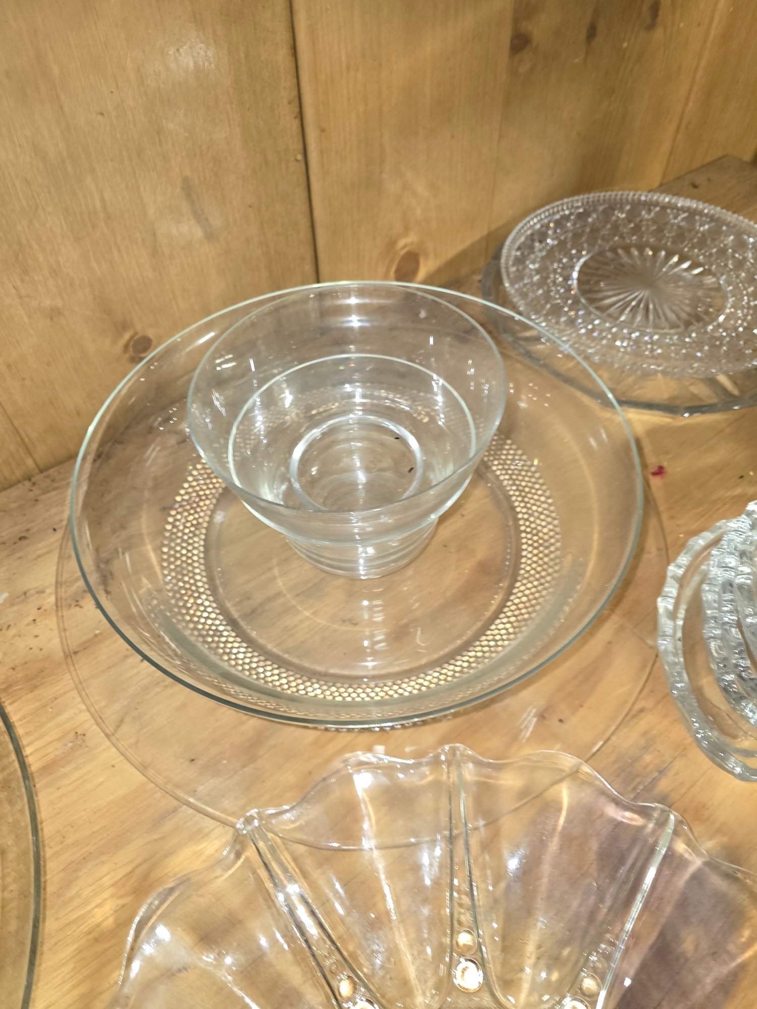 Clear Glass Lot Bundle #75427 | Auctionninja.com