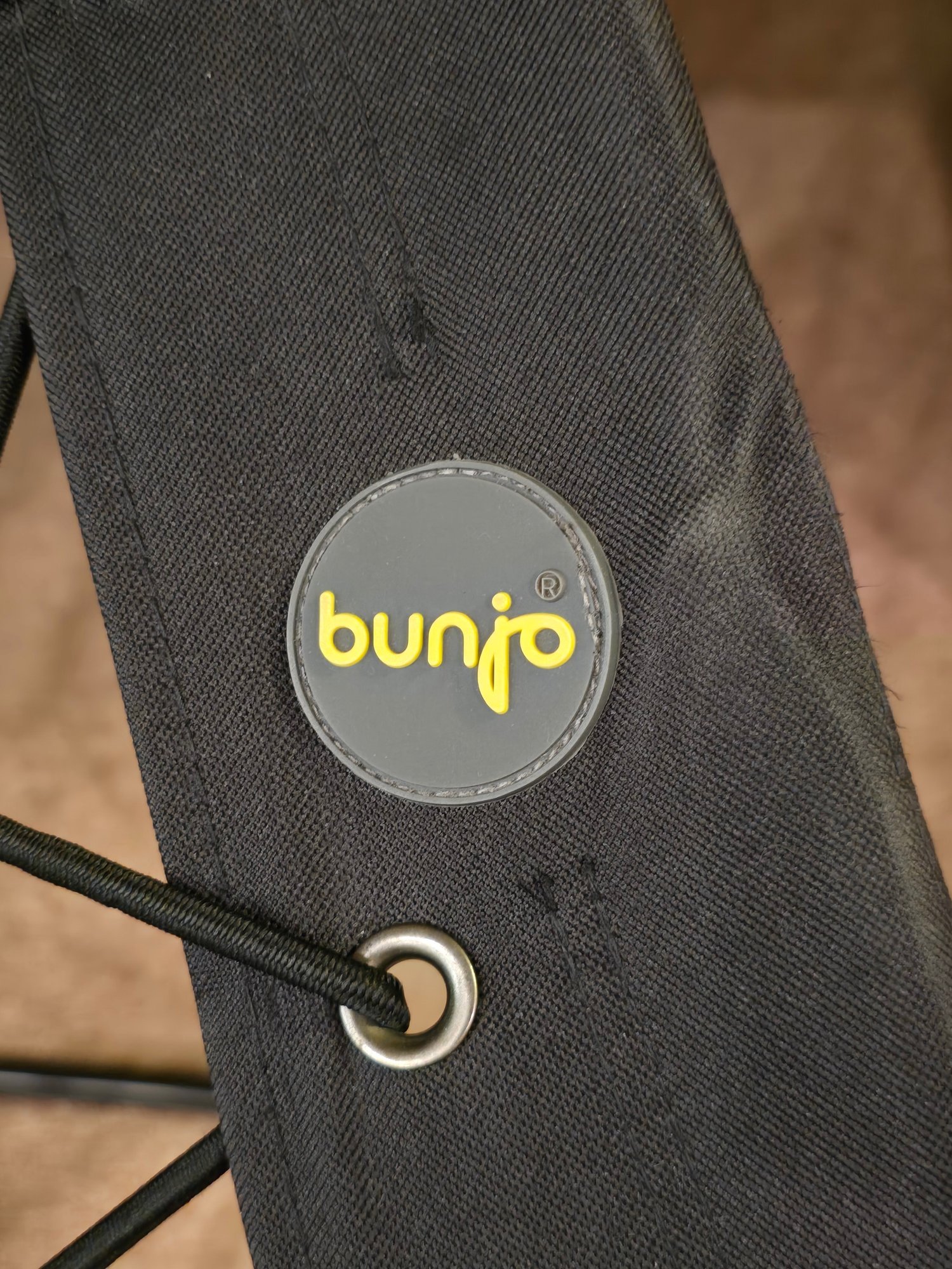 Black Bunjo Hex Bungee Chair #75584 | Auctionninja.com