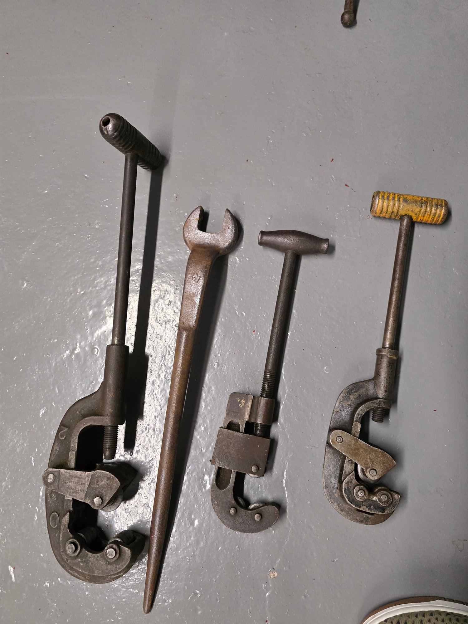 OLD Lot Of Three Vintage Pipe Cutters And One Vintage Williams Spud ...