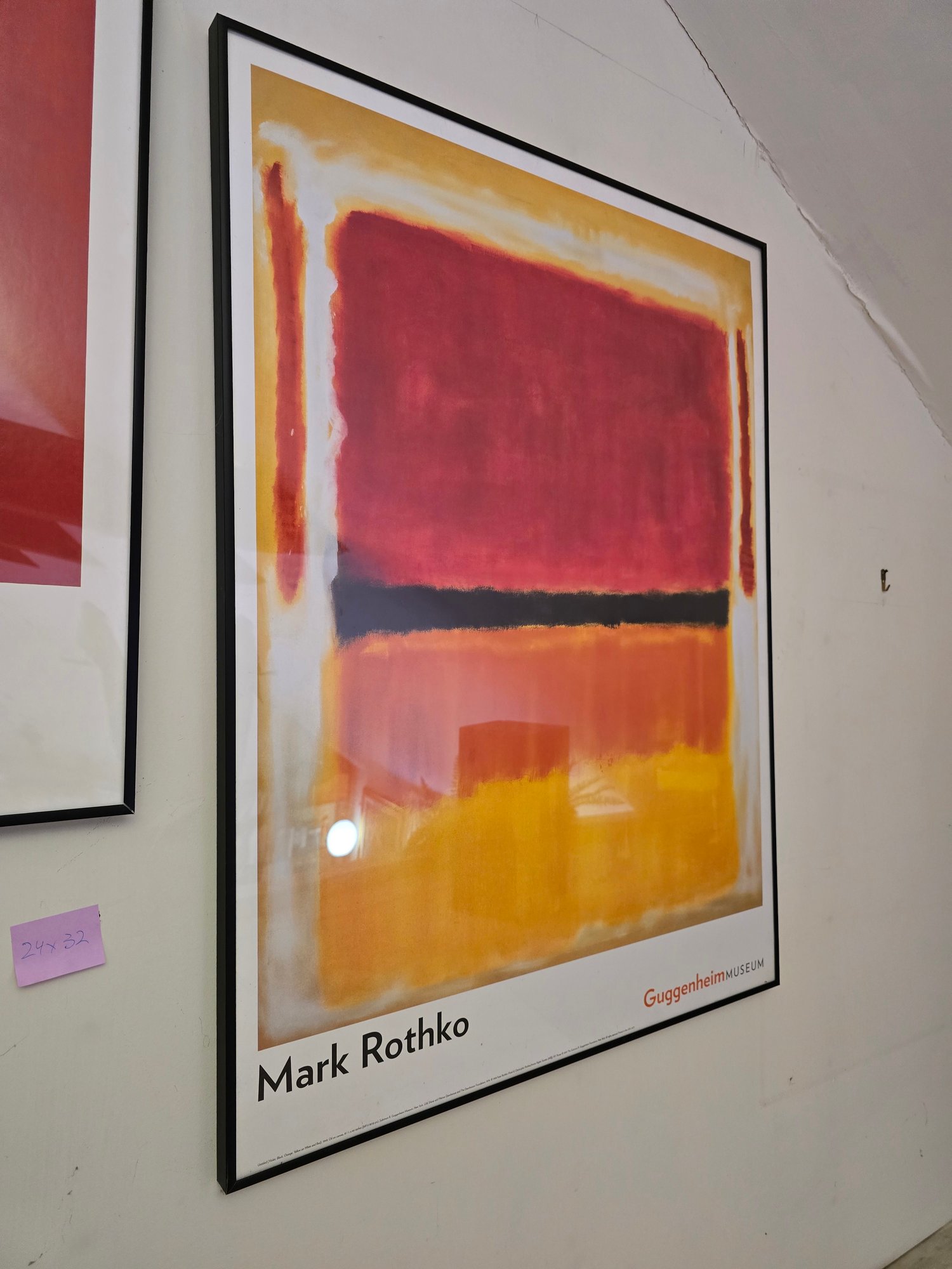 Mark Rothko Guggenheim Museum Colorful Framed Poster #62204 ...