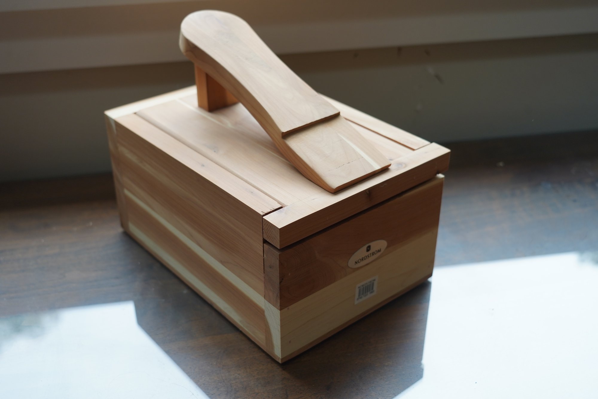 Nordstrom Wood Shoe Cleaning Box Kit #60275 | Auctionninja.com