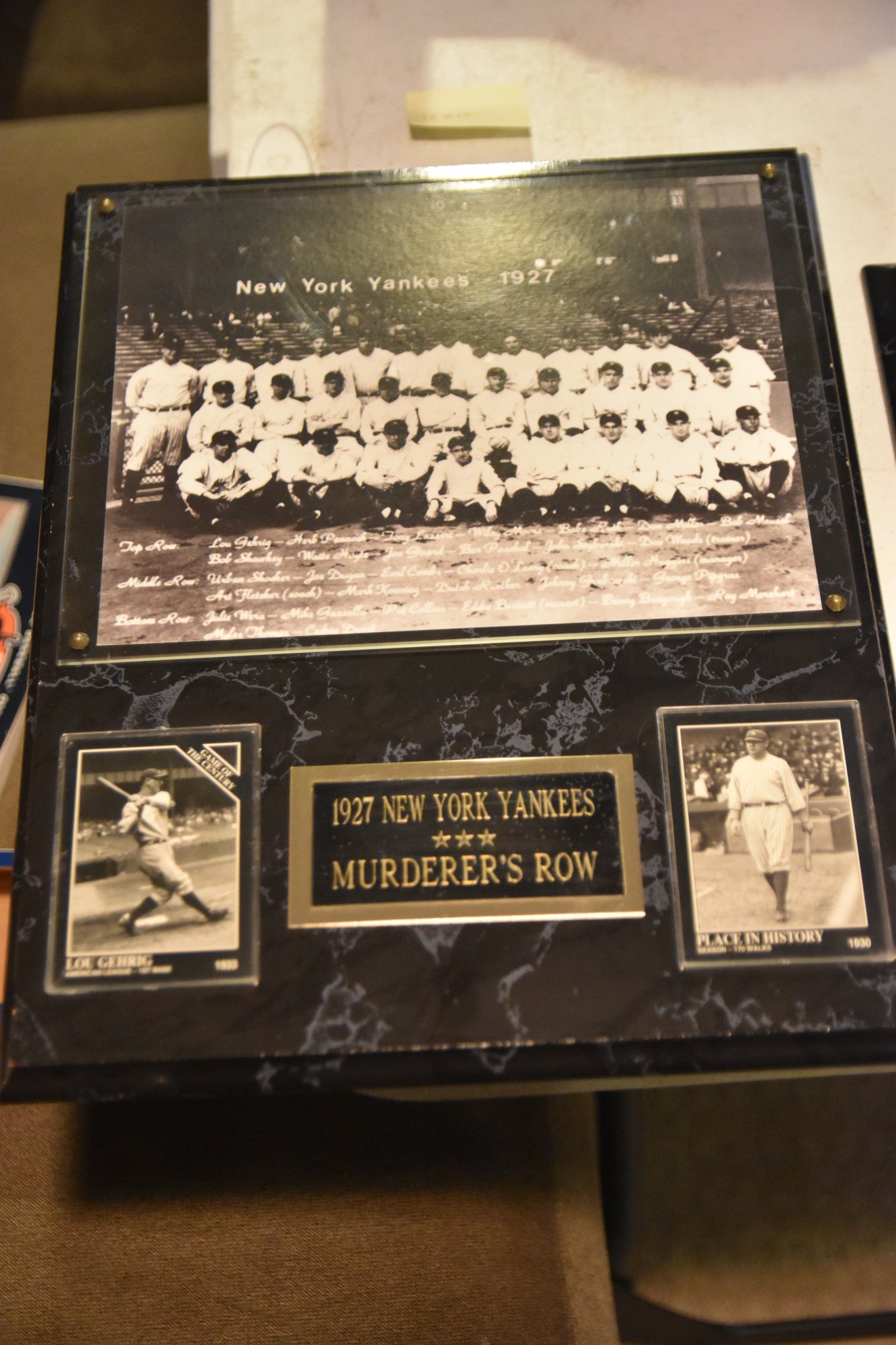1927 New York Yankees MURDERER'S ROW #46641 | Auctionninja.com