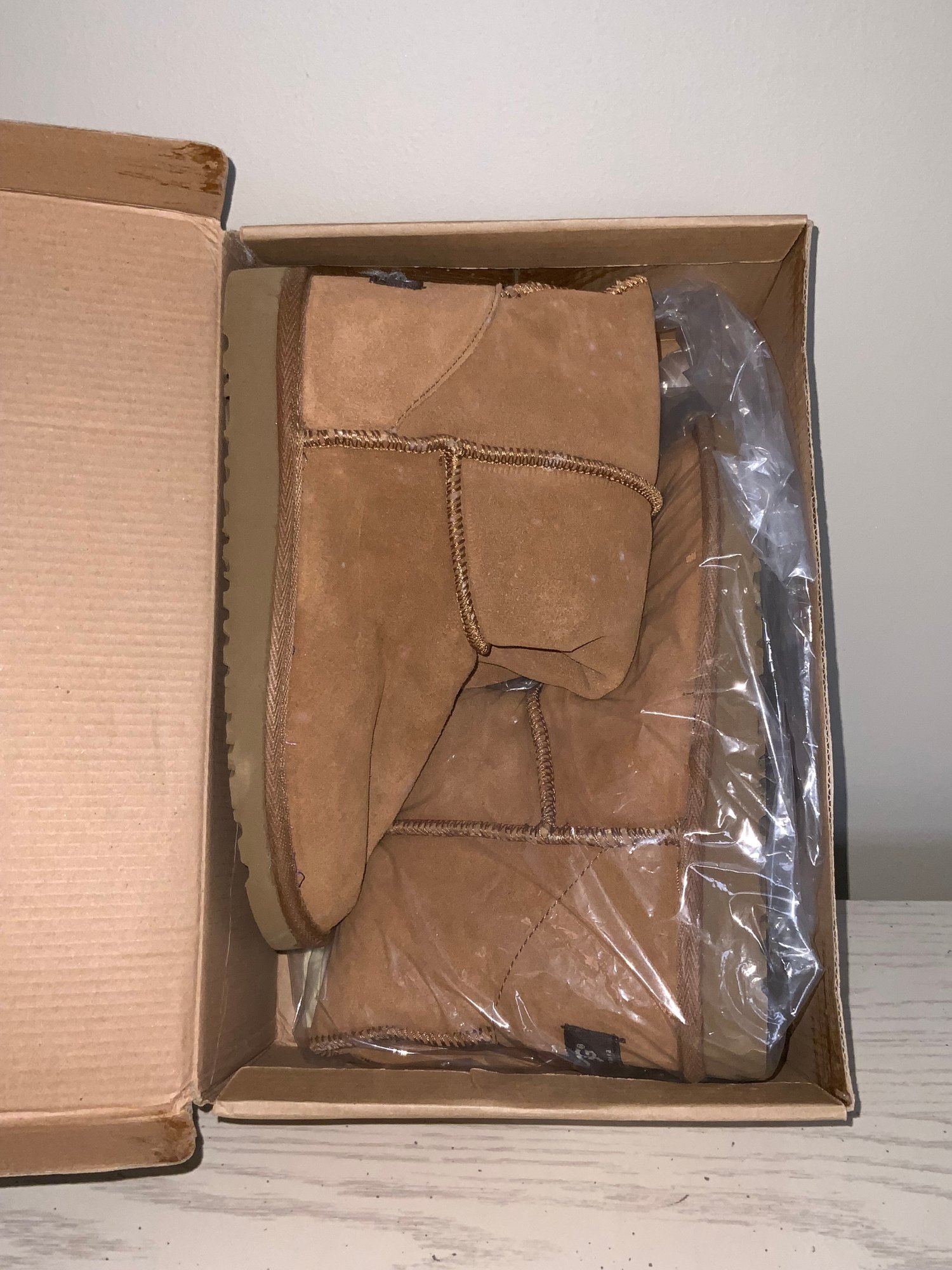 Pair Of Size 6 Uggs, Classic Tall Chestnut Colored Boots #76811 ...