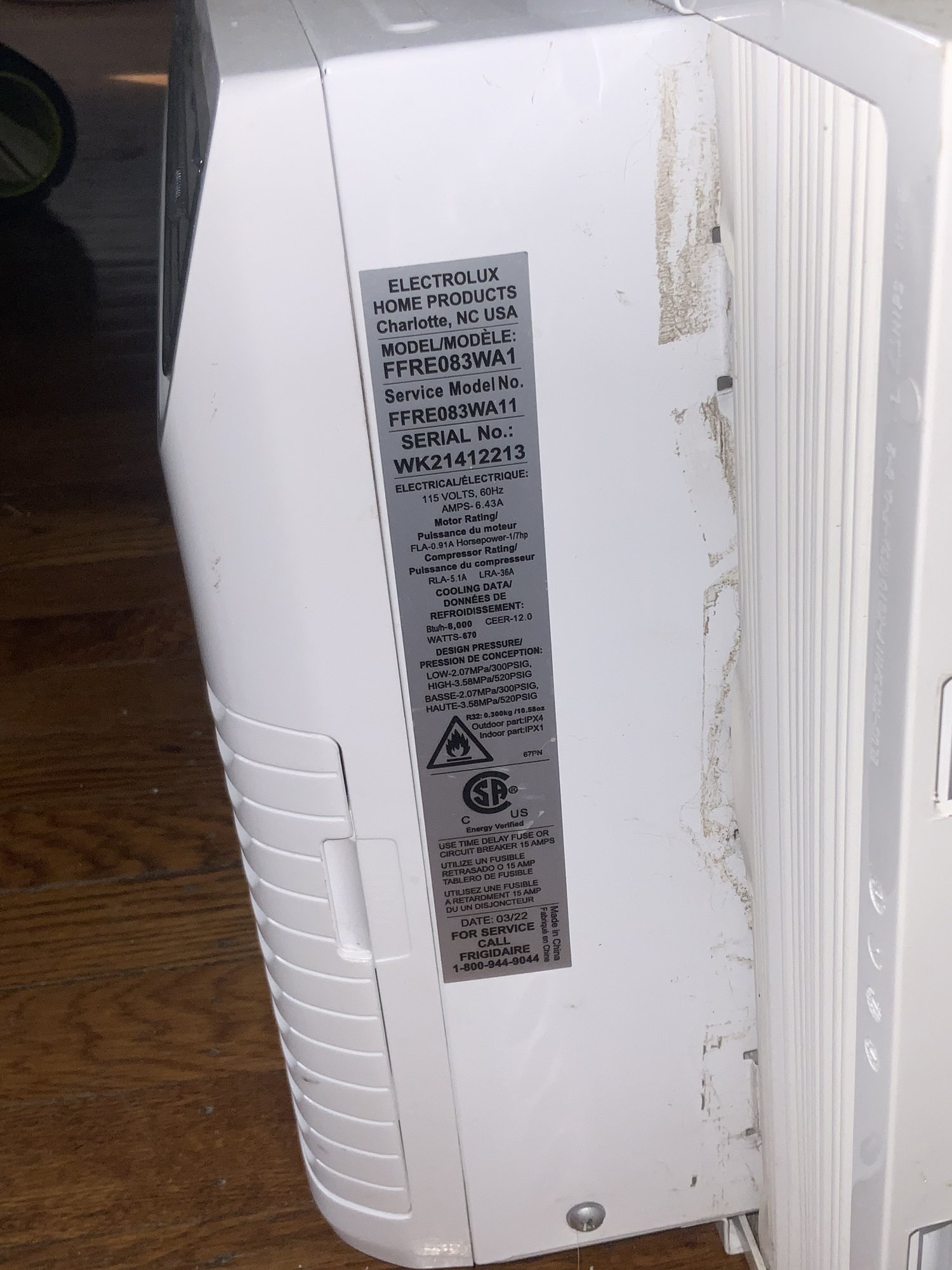 Frigidaire Window Unit Air Conditioner #77582 | Auctionninja.com