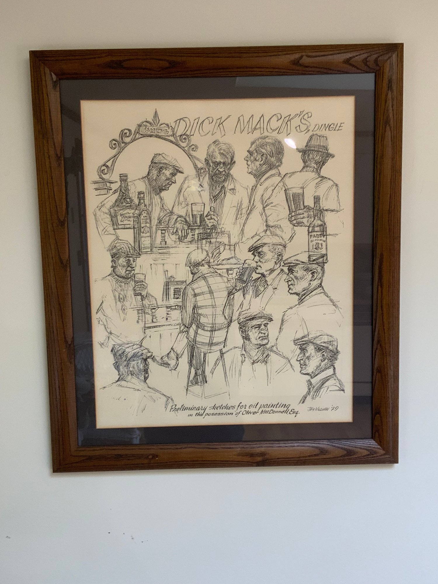 Jay Killian '79 Dick Mack's Dingle Drawing Print, 23x27 Inches #60005 ...